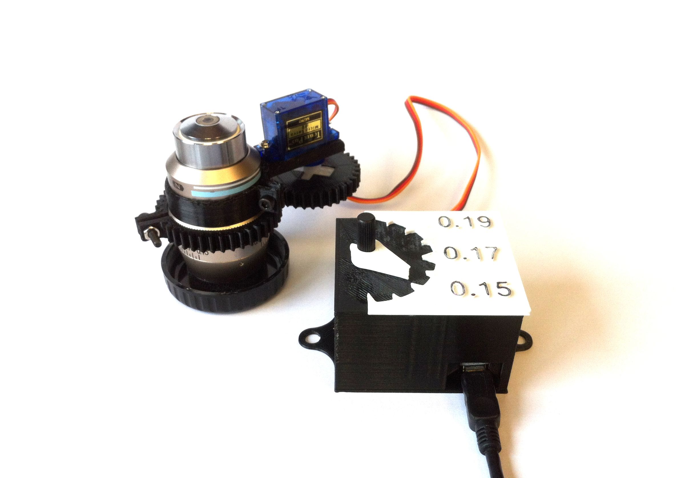 Motorized Correction Collar for Microscope Objective : 8 Steps (with ...