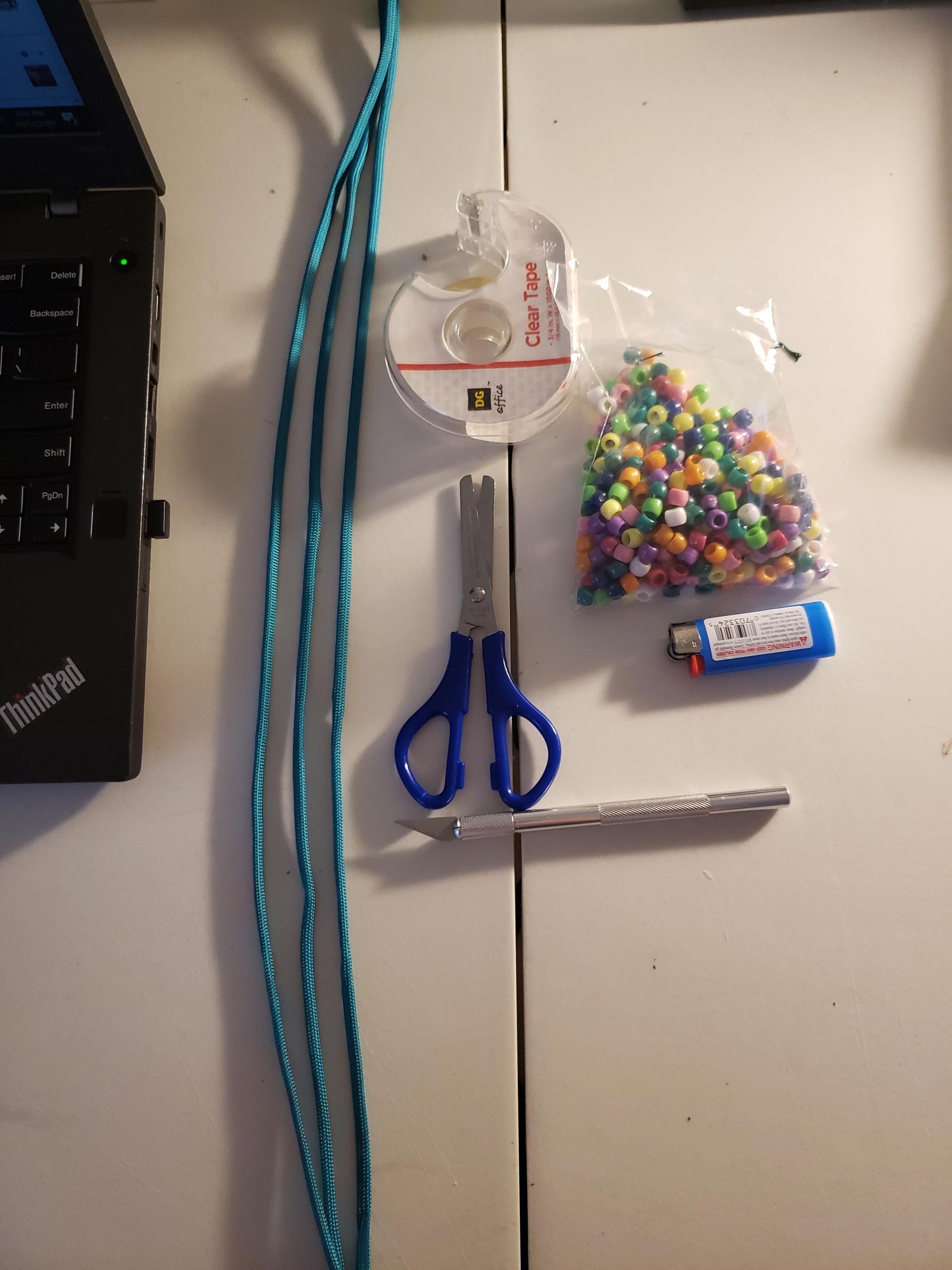 Braided Keychain : 7 Steps - Instructables