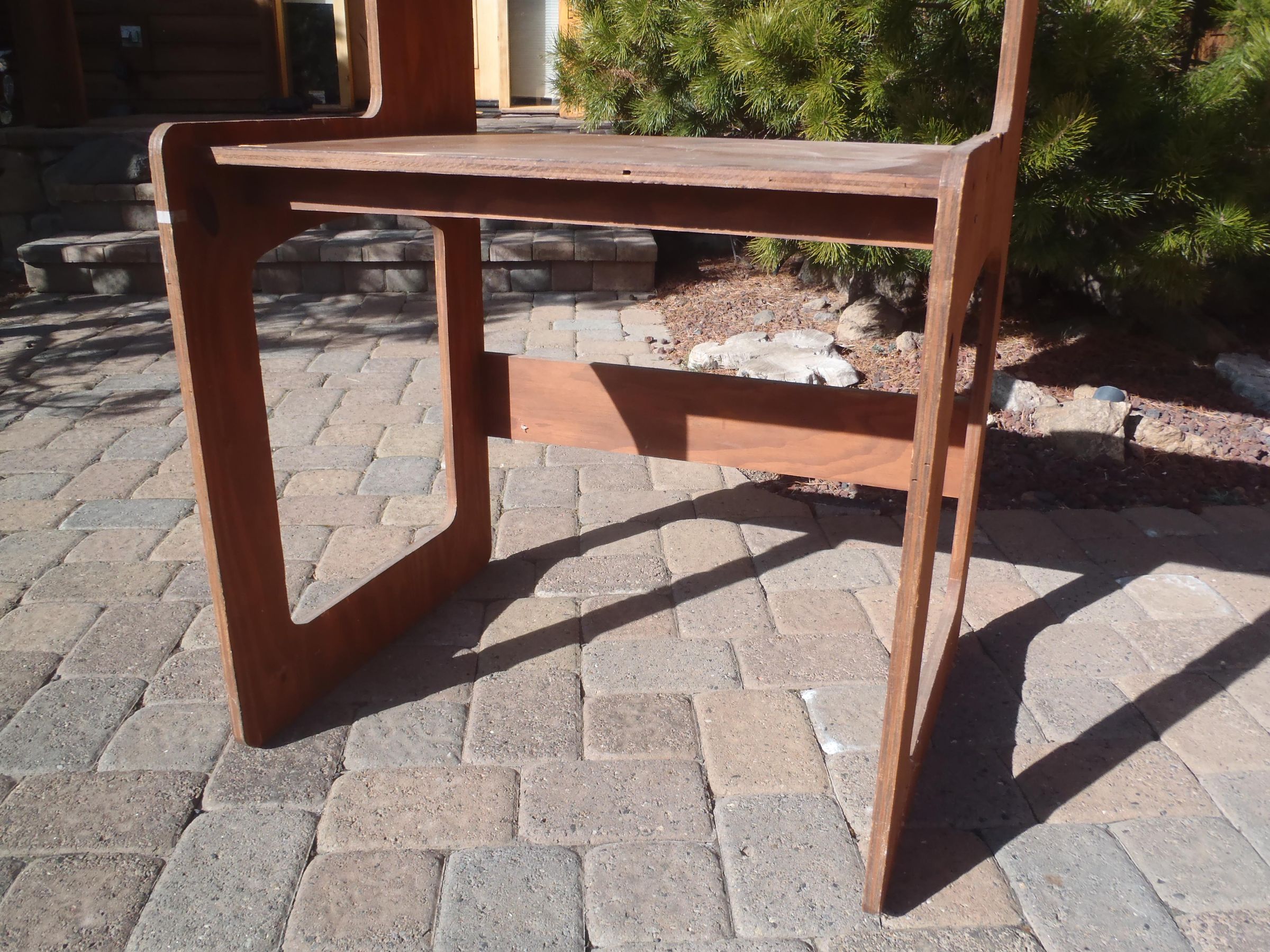 One Sheet Plywood Desk and Stool : 5 Steps - Instructables