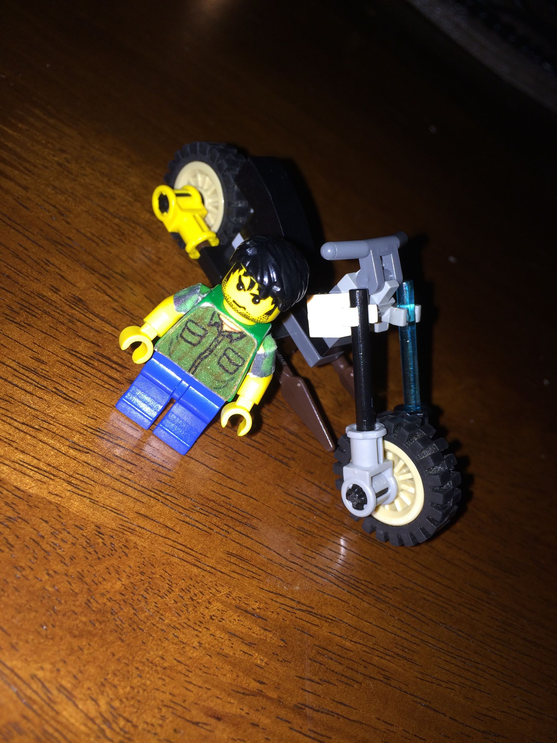 Custom Lego Chopper Bike : 3 Steps - Instructables
