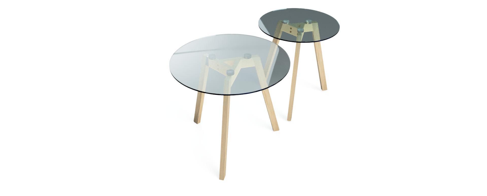3D Printed Mid-Century Modern Side Tables : 10 Steps (with Pictures ...