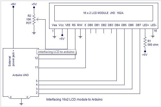 Arduino 16x2 LCD Tutorial Interfacing 16x2 LCD With Arduino, 54% OFF Arduino 16x2 LCD Tutorial Interfacing 16x2 LCD With Arduino, 54% OFF