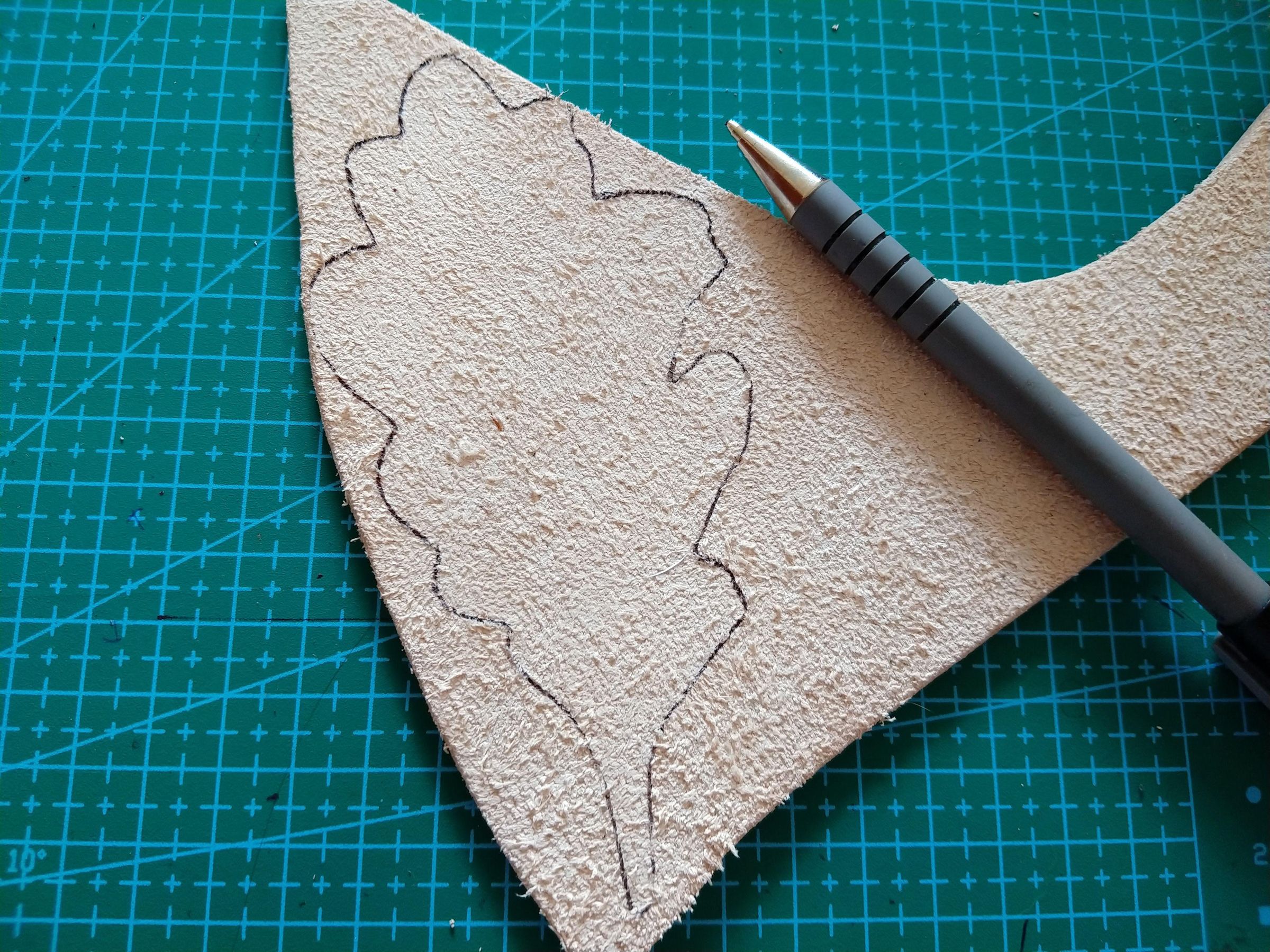 Oak Leaf Barrette From Scrap Leather and Copper Wire : 15 Steps (with ...