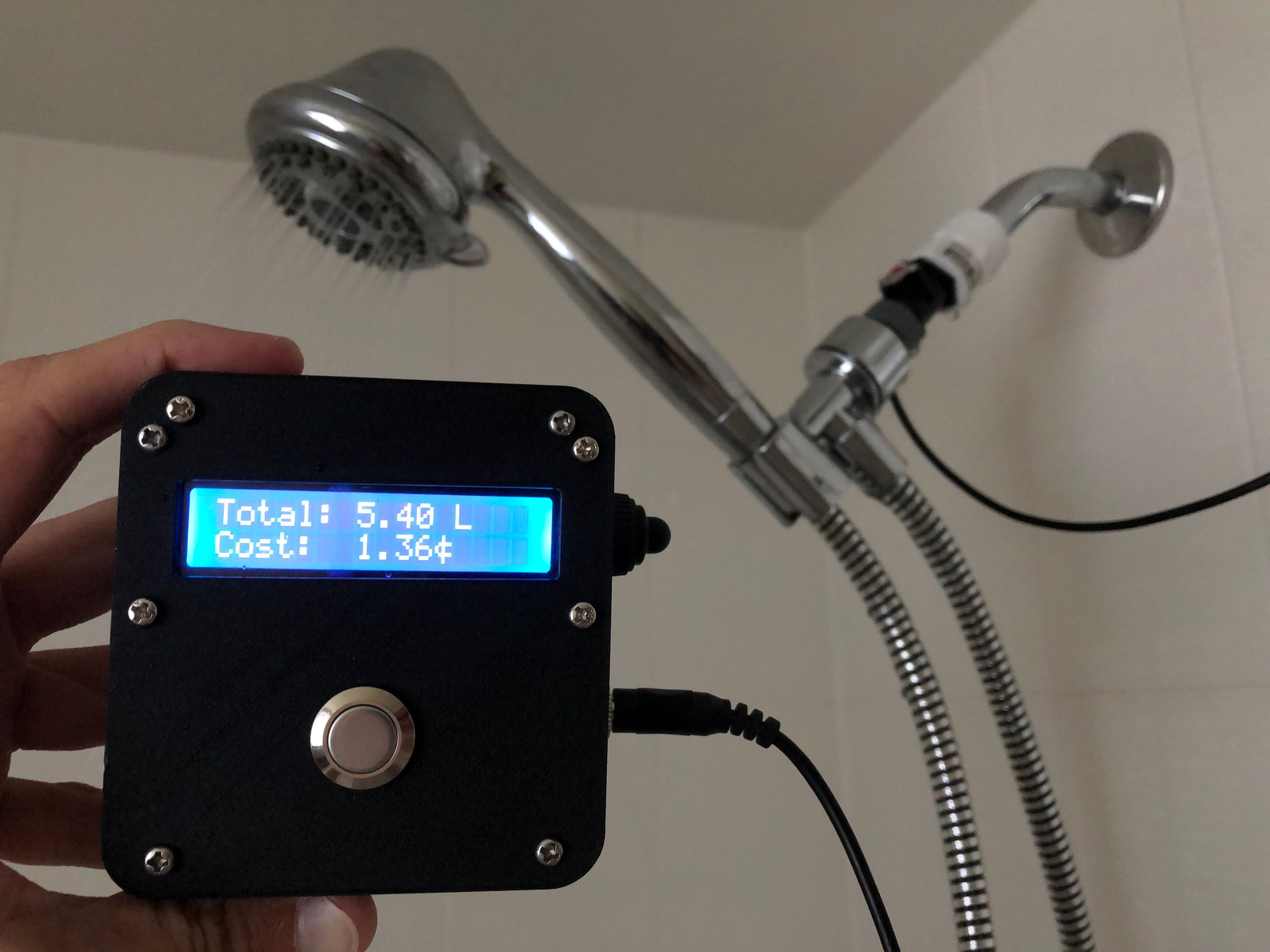 Save Water & Money With the Shower Water Monitor : 15 Steps (with ...