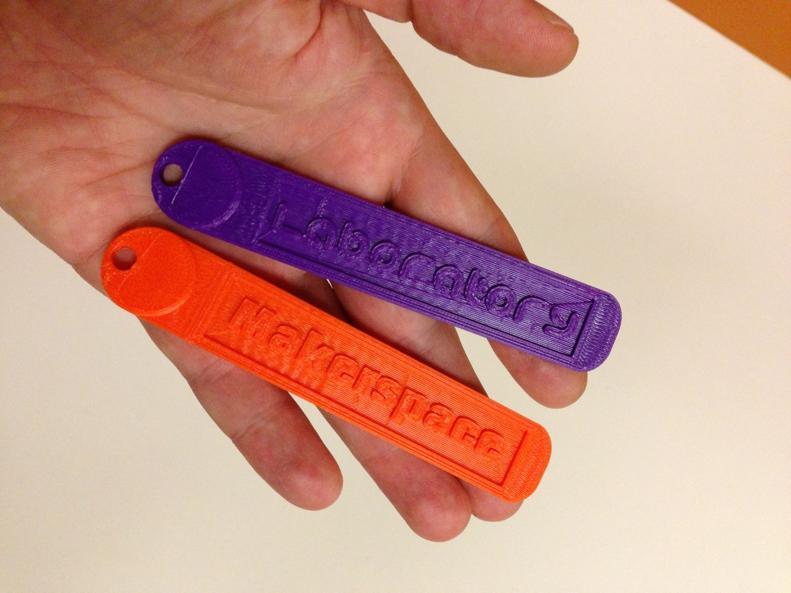 Making a Customizable Key Tag Using 123D Design Online : 8 Steps ...