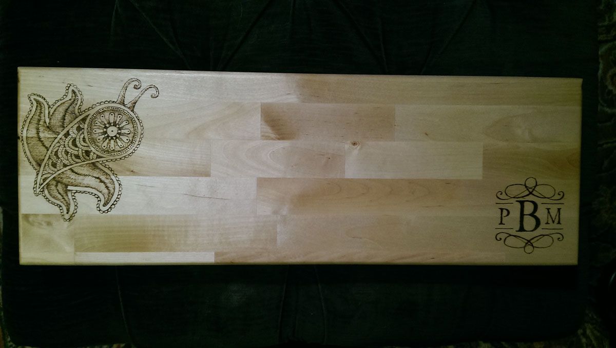 Wood Burning (Pyrography) Cutting Boards and Spoons As Christmas Gifts ...