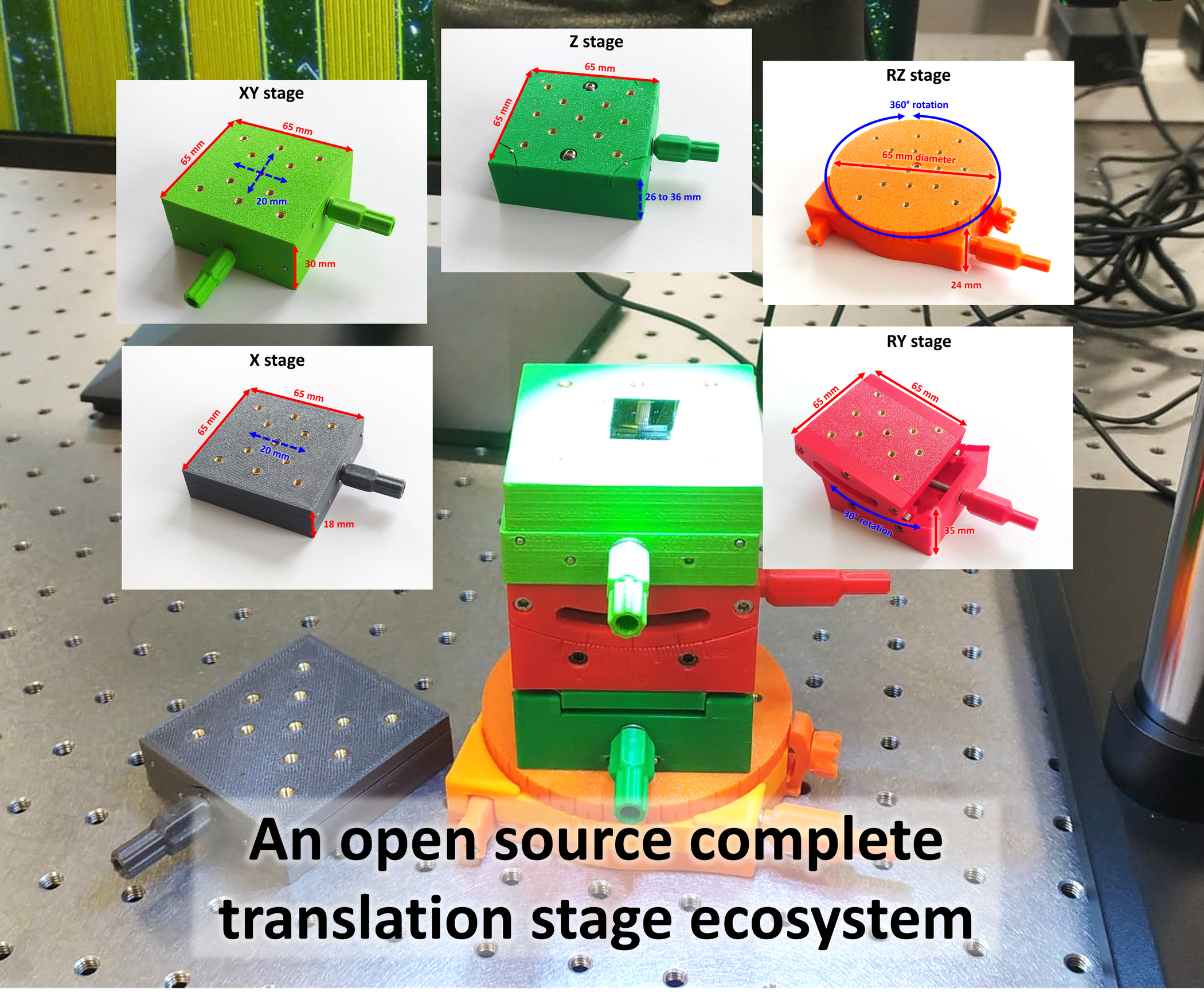 Build a 3D Printed Linear Stage : 8 Steps - Instructables