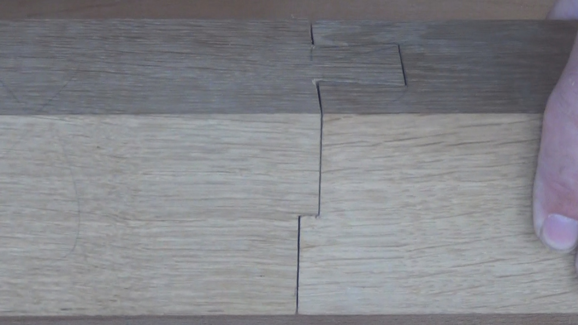 Cut a Stepped Dovetail Splice (Koshikake Aritsugi) : 7 Steps (with ...