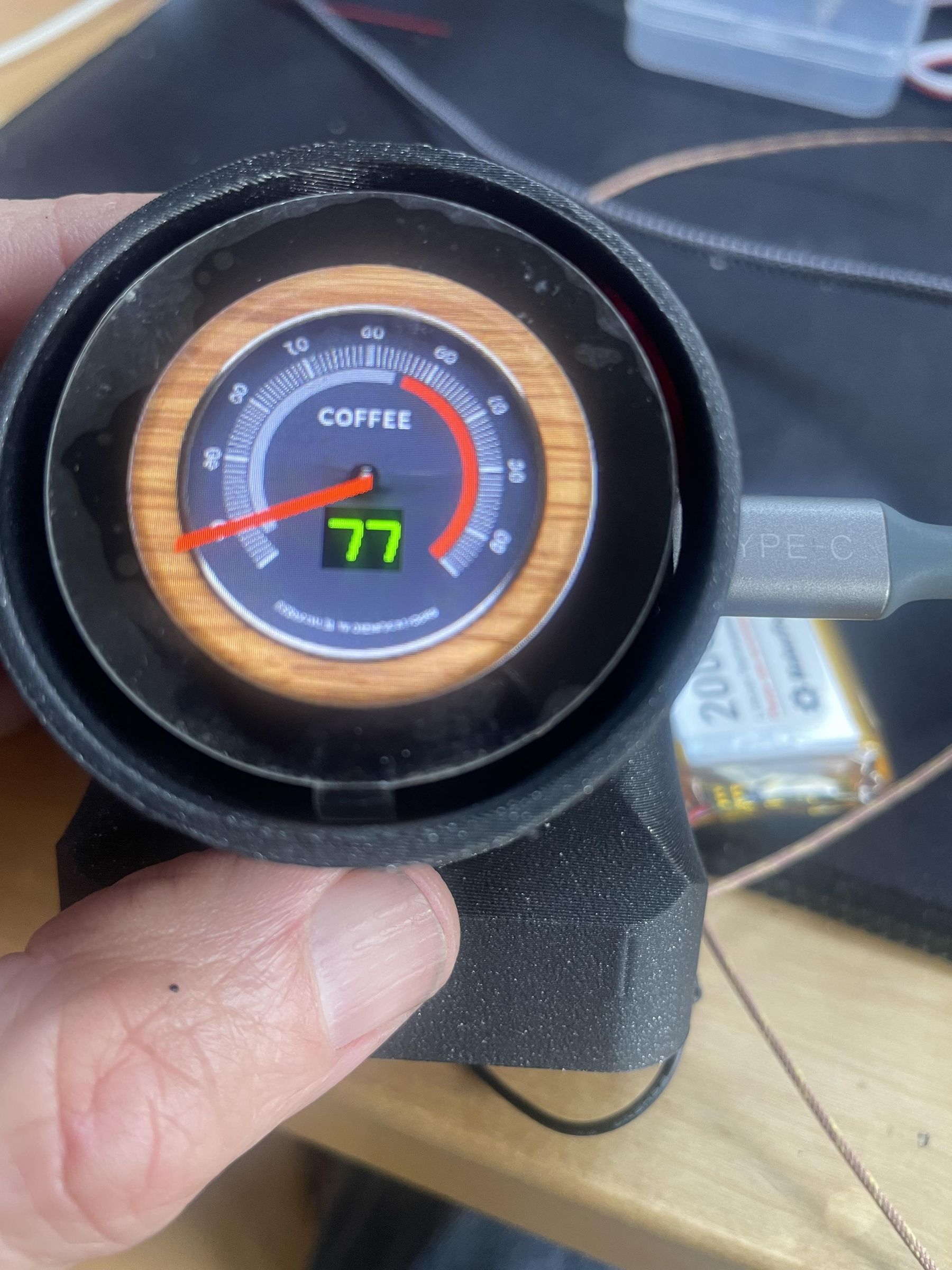Gaggia Espresso Temp Gauge With Latte Art Screen : 5 Steps - Instructables