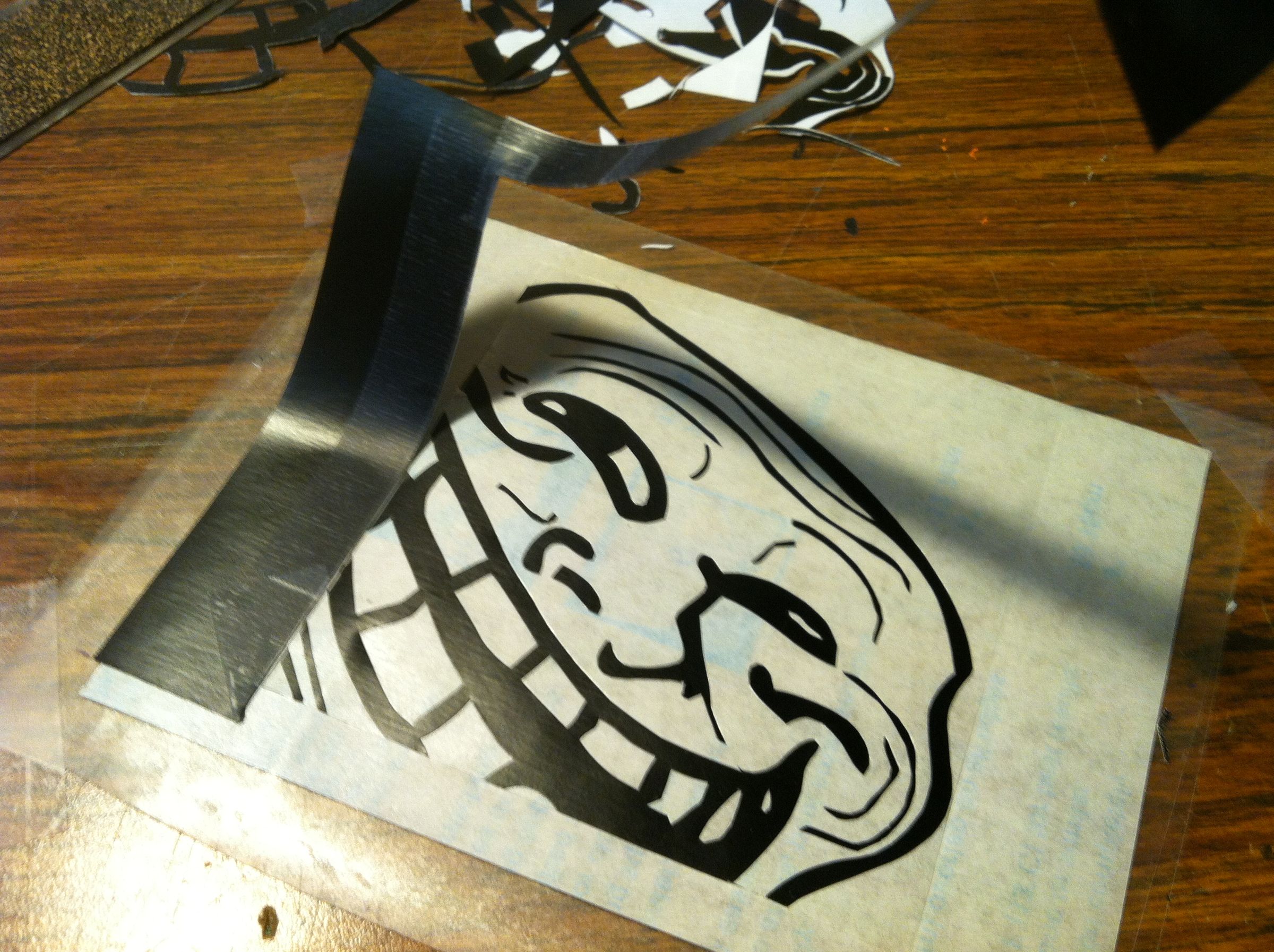Stencil-Like Vinyl Transfer for Laptops : 8 Steps (with Pictures ...