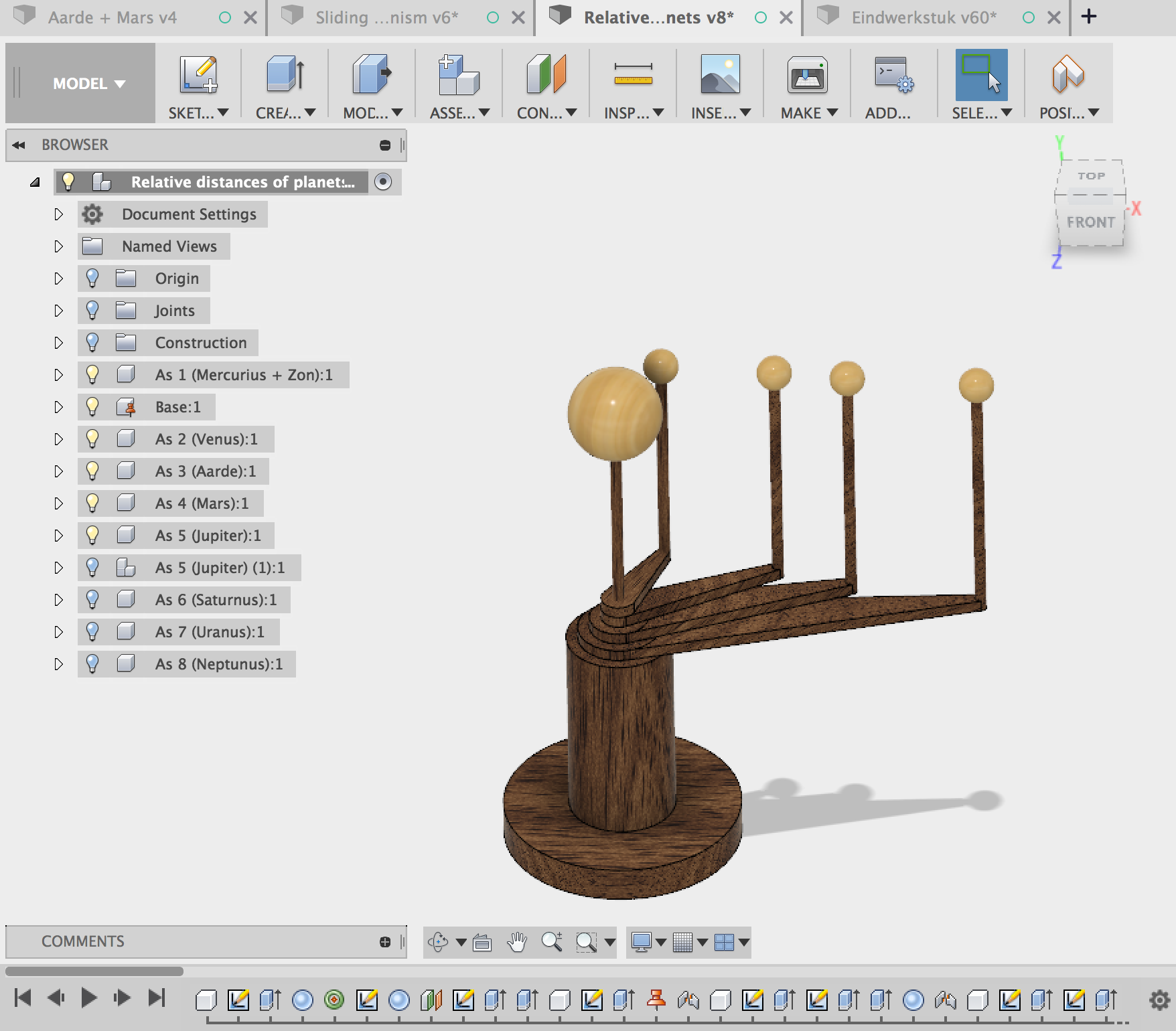 How to Build a Precise Mechanical Planetarium : 18 Steps (with Pictures ...