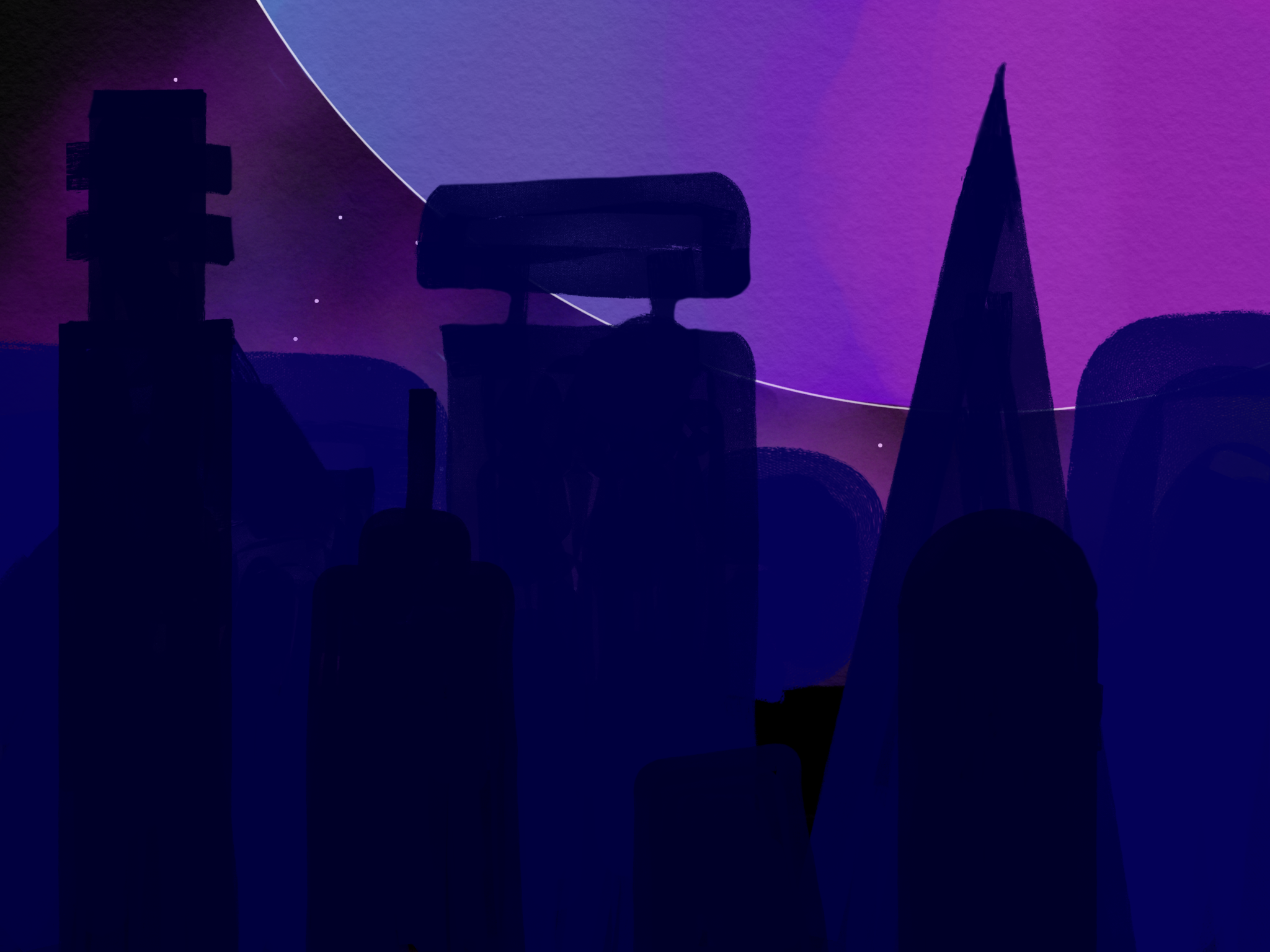 How to Draw a Simple Space Theme Digital Art : 5 Steps - Instructables
