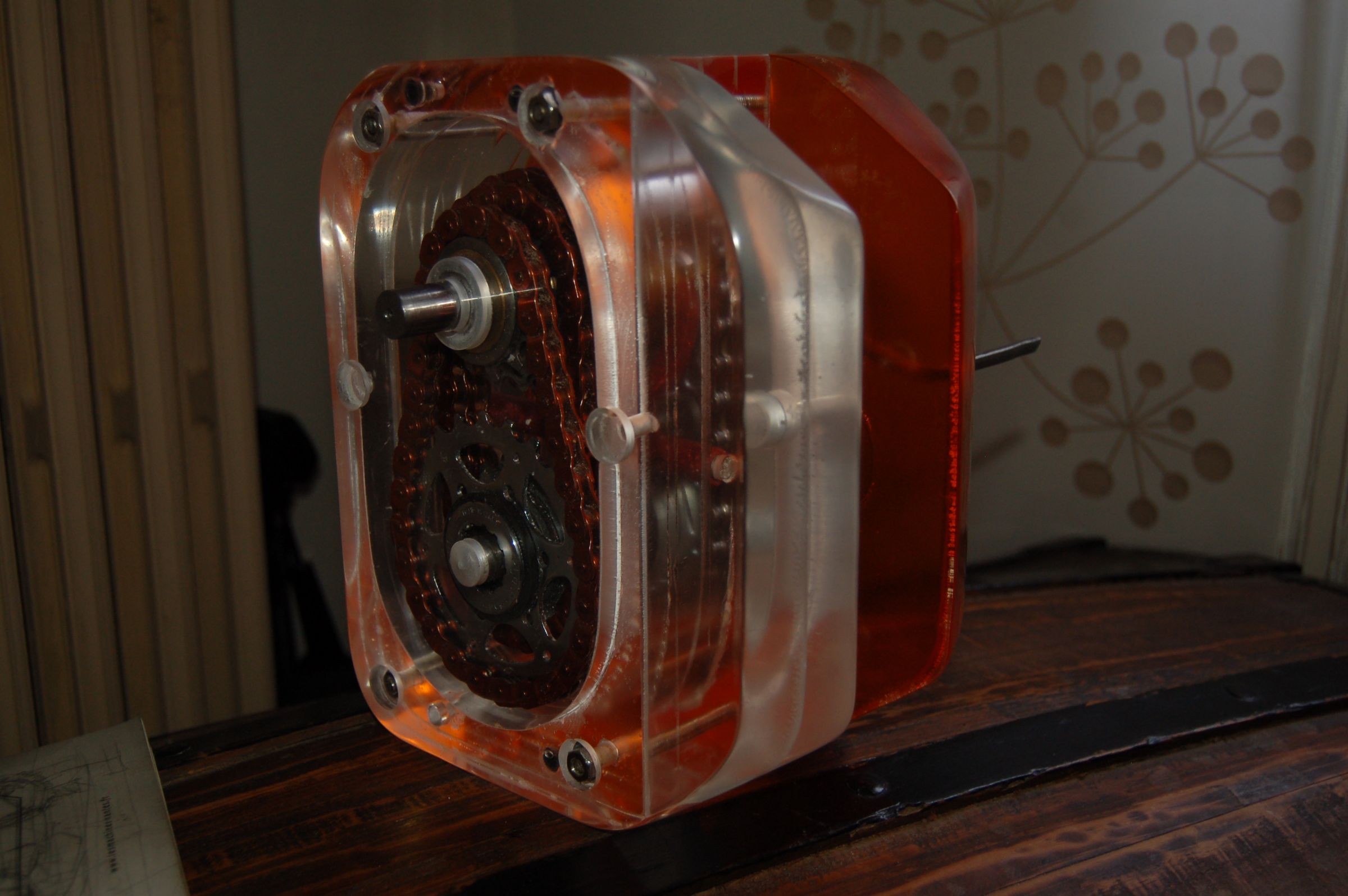 Transparent Gearbox on a Homemade Bicycle : 10 Steps (with Pictures ...
