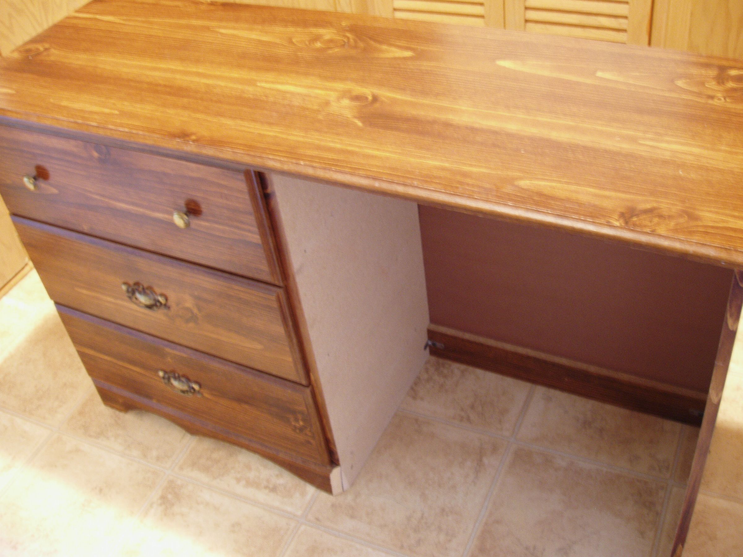 A New-Fangled Desk...From a Dresser : 4 Steps (with Pictures ...