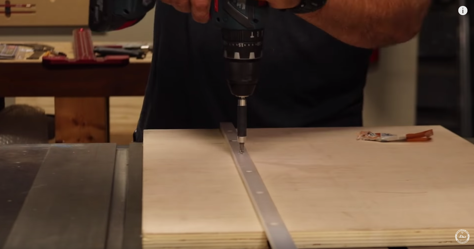 How to Make a Three in One Table Saw Sled || Taper Cuts- Jointer Sled ...
