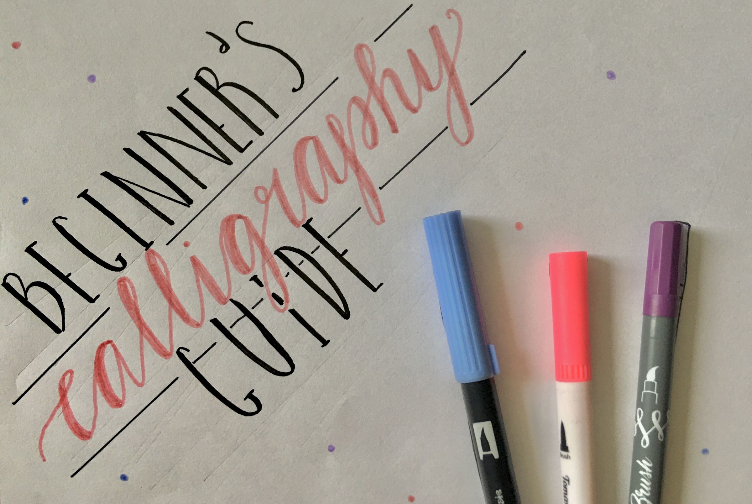 A Beginner's Guide to Calligraphy : 9 Steps (with Pictures) - Instructables