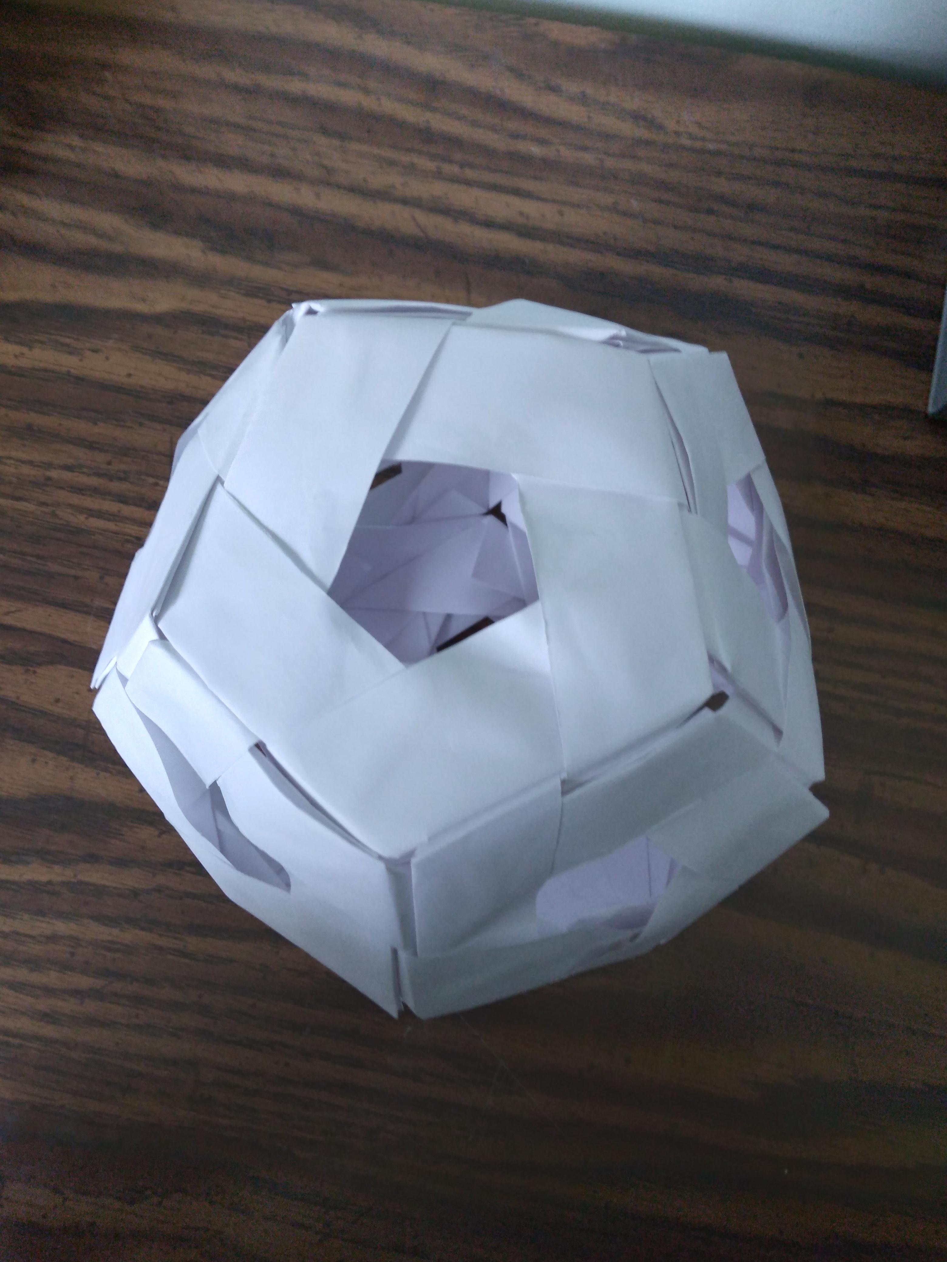 Origami 12 Sided Dice/Dodecahedron : 15 Steps (with Pictures ...