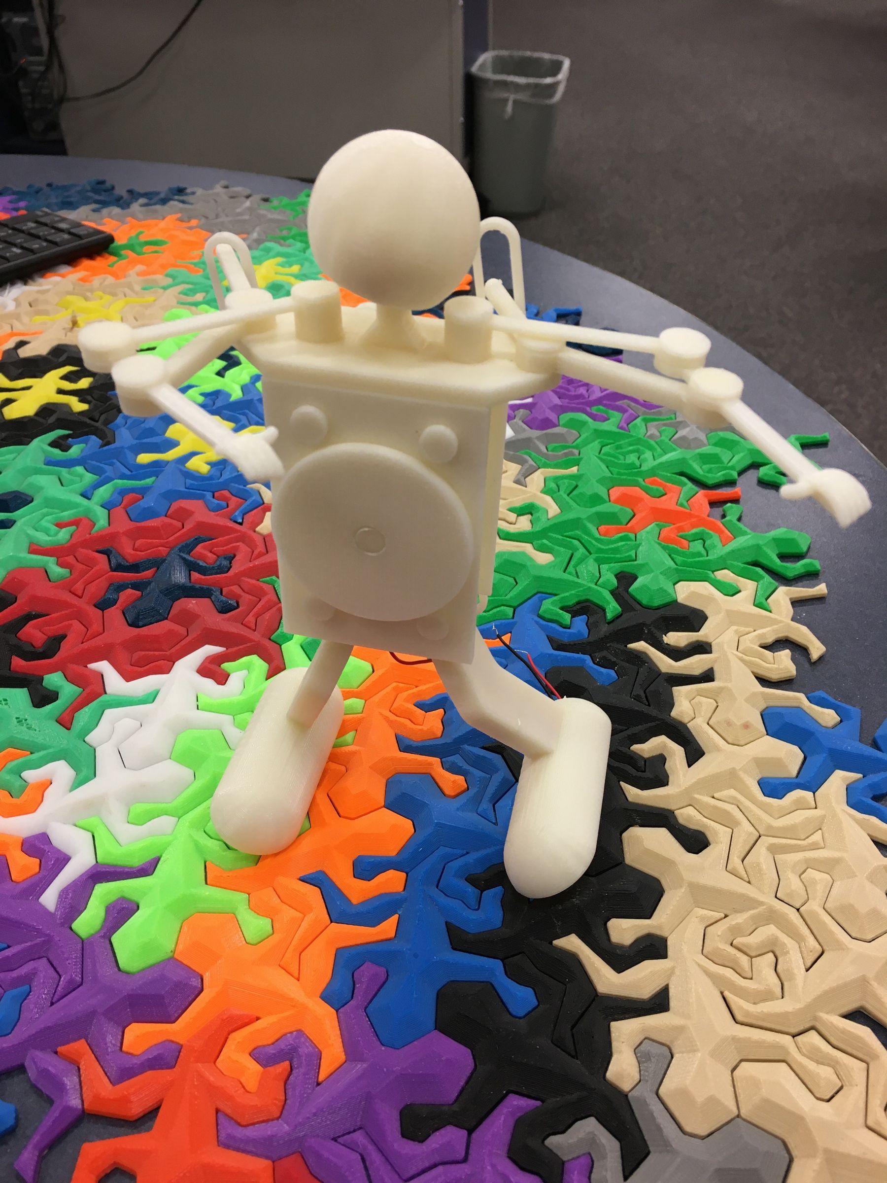 Fab Lab Tulsa Trophy and Dancing Robots : 5 Steps (with Pictures ...