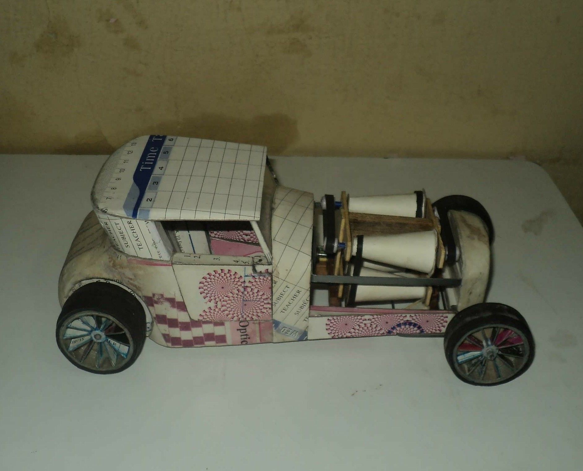Homemade Hot Rod Vintage Car Model : 12 Steps (with Pictures ...