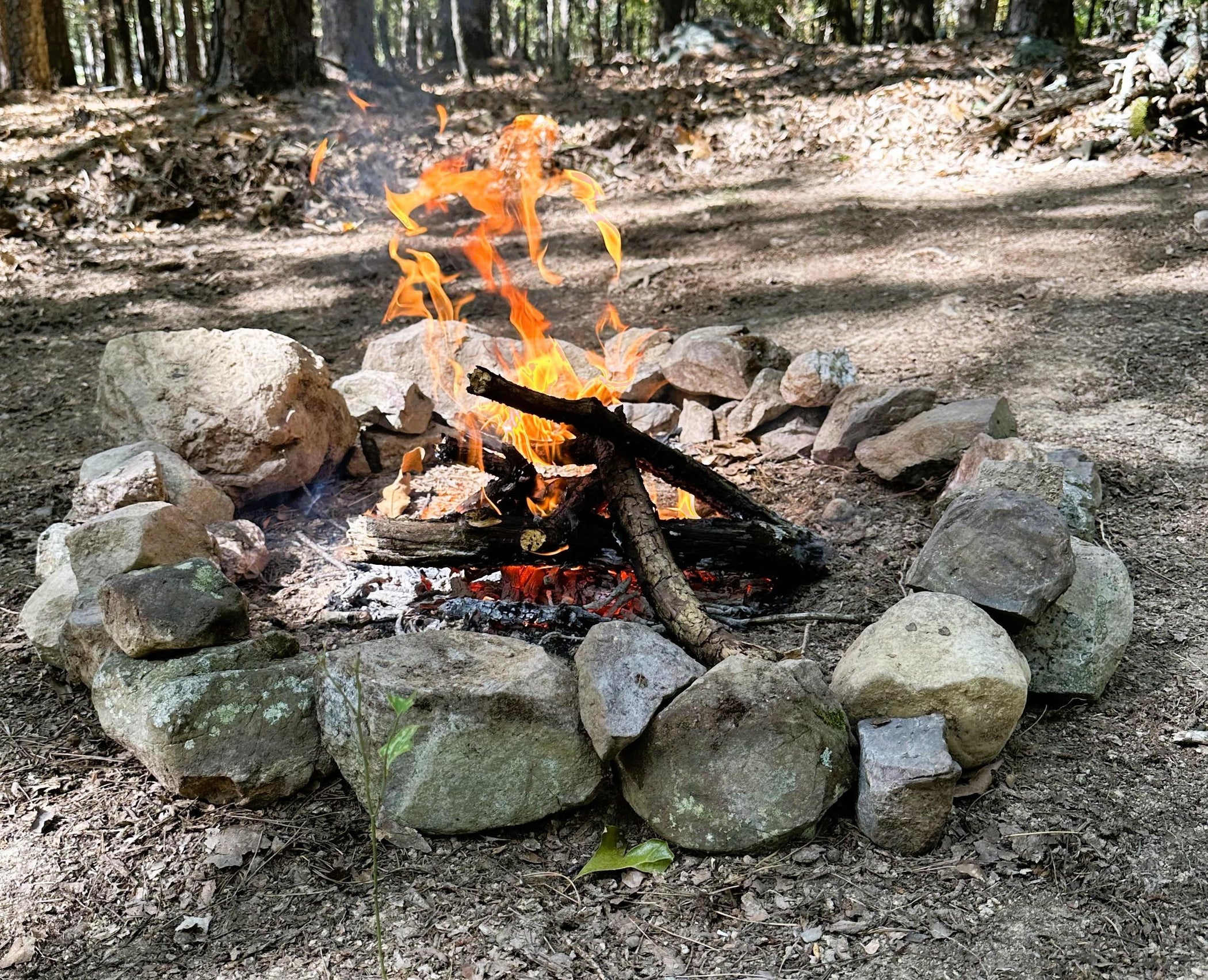 How To Build A Campfire Safely 6 Steps With Pictures Instructables