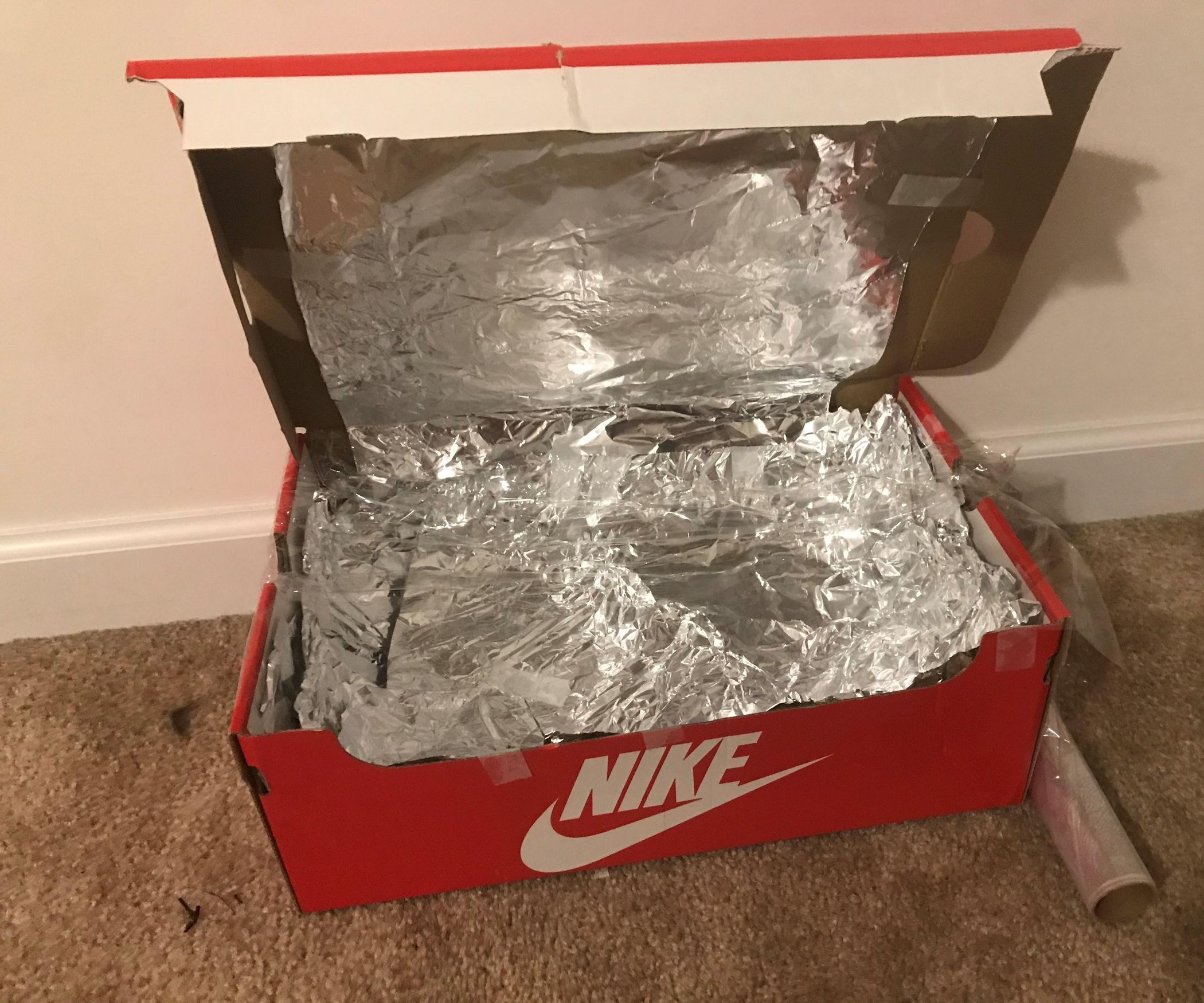 Solar Cooker Using Tinfoil and Shoebox! : 5 Steps - Instructables