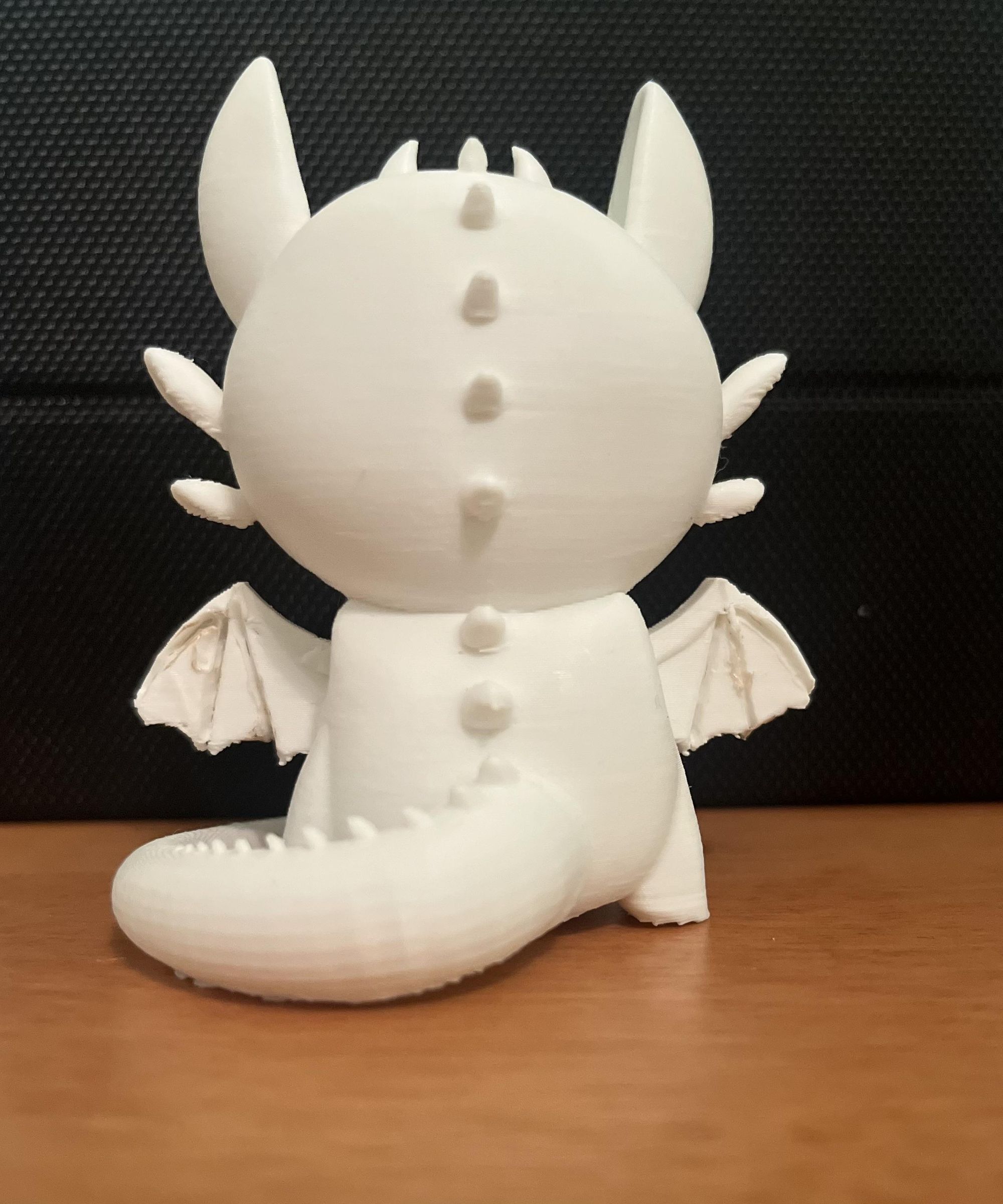 Cute Toothless Dragon 3d Printed Figure : 16 Steps (with Pictures ...