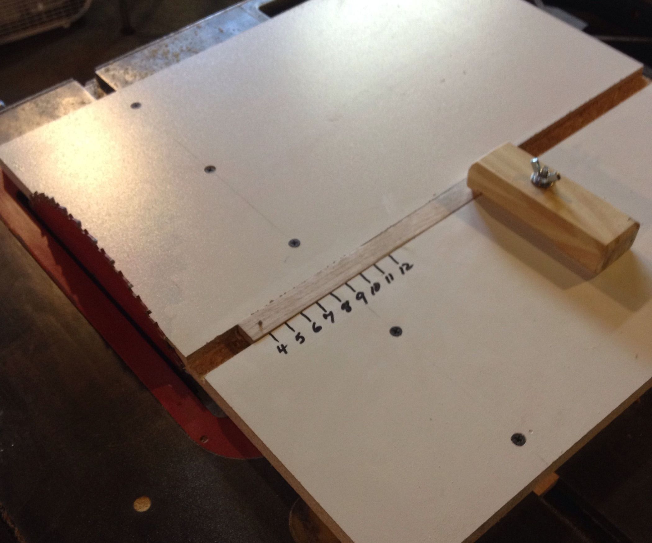 Circle Cutting Jig for Table Saw : 10 Steps (with Pictures) - Instructables
