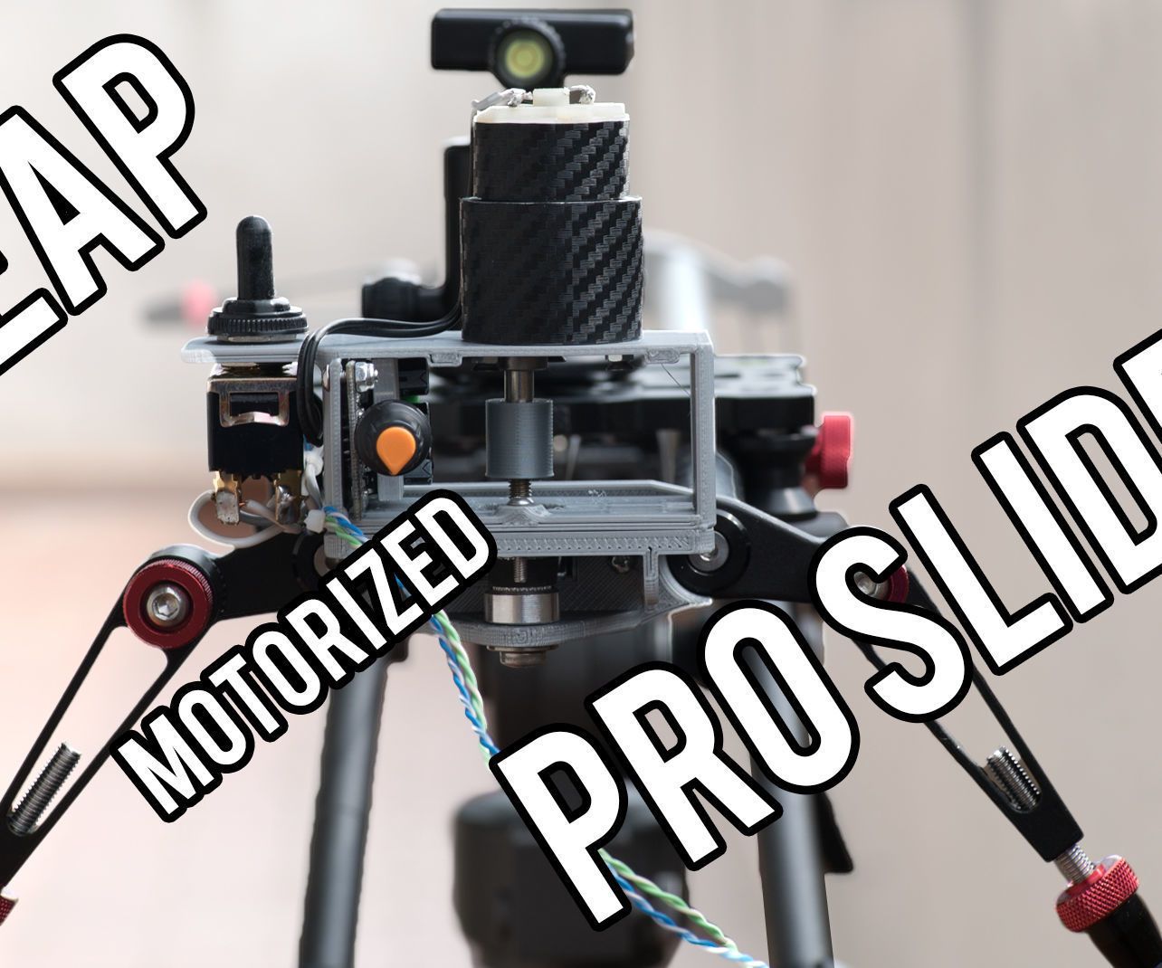PRO Motorized Slider for Cheap! : 14 Steps (with Pictures) - Instructables
