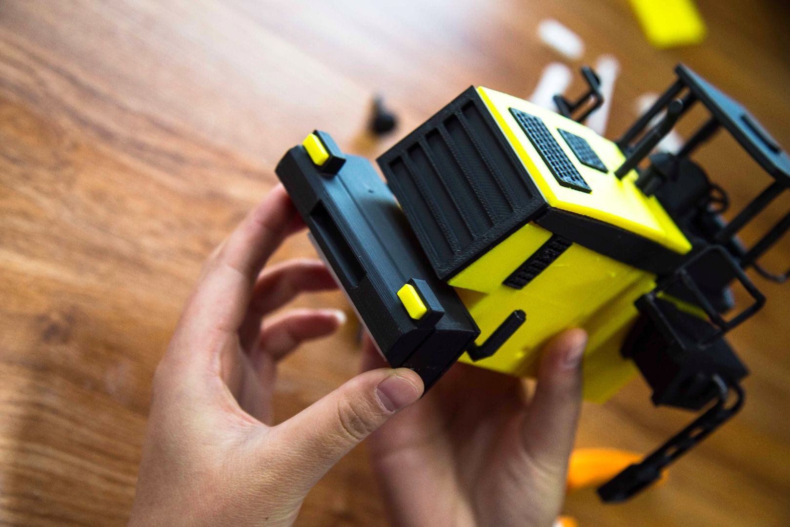 A 3D Printed Front End Loader : 10 Steps - Instructables