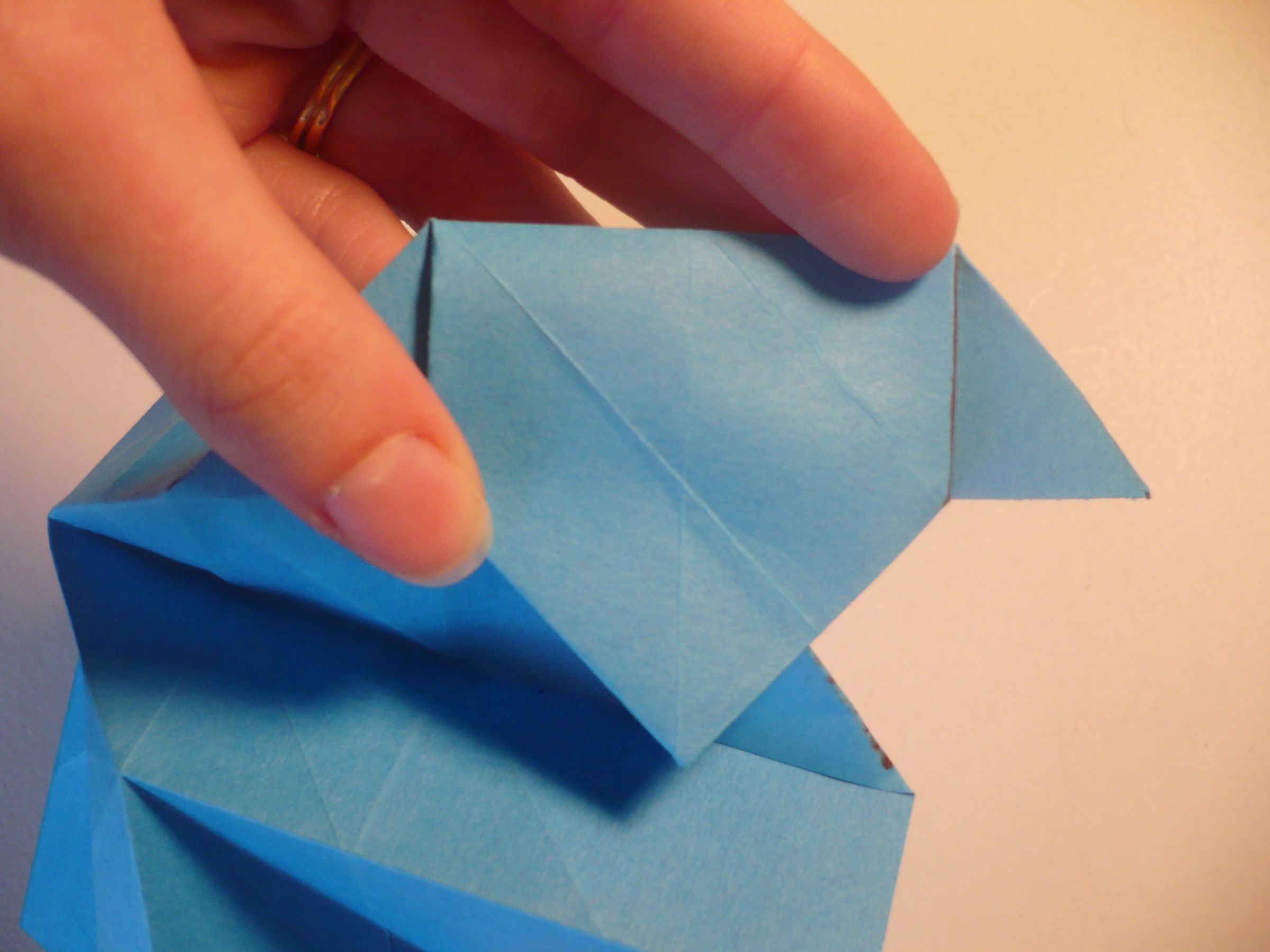 Origami Rose in Bloom : 11 Steps (with Pictures) - Instructables