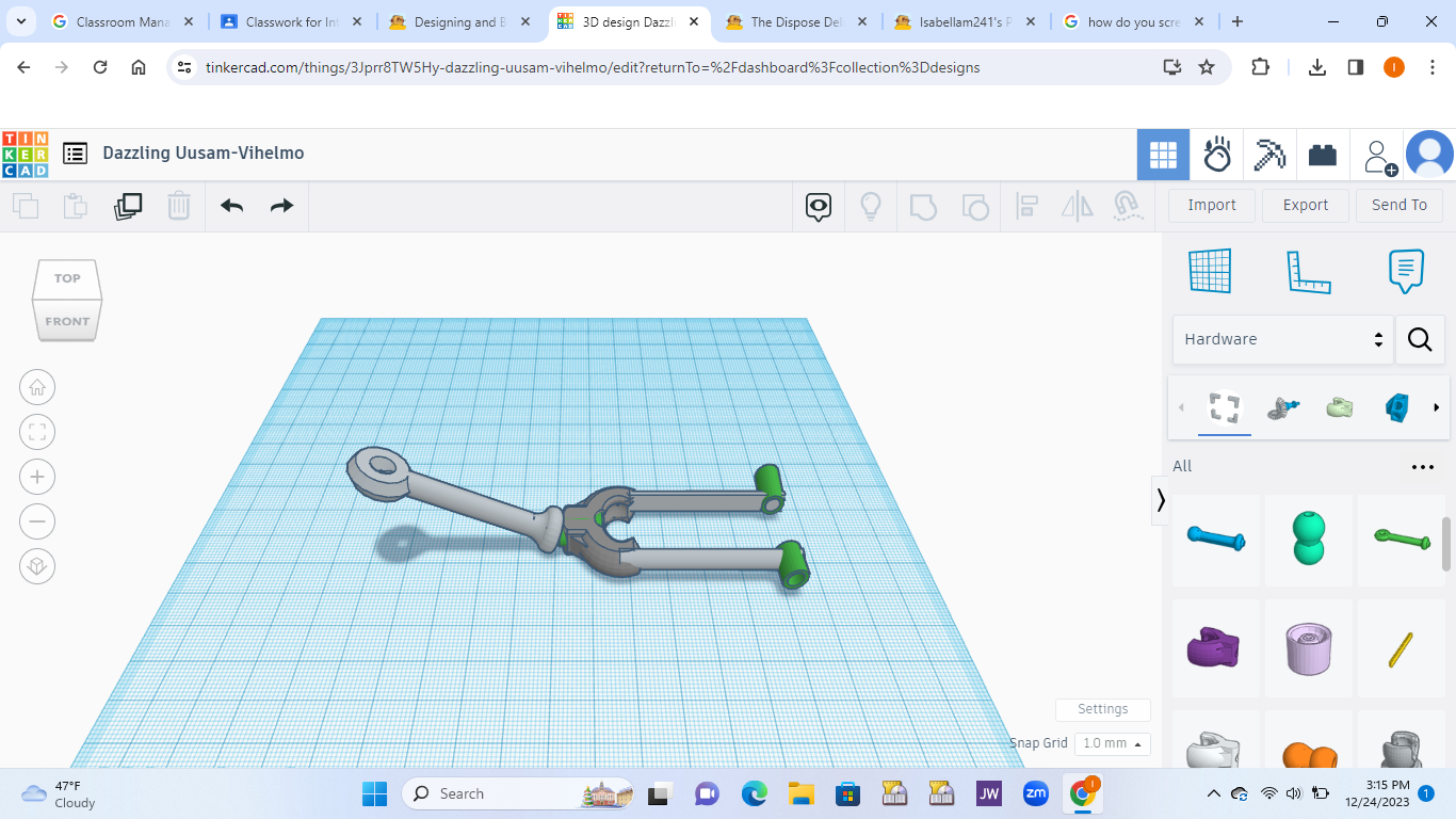 The Dispose Delight Using Tinkercad : 3 Steps - Instructables
