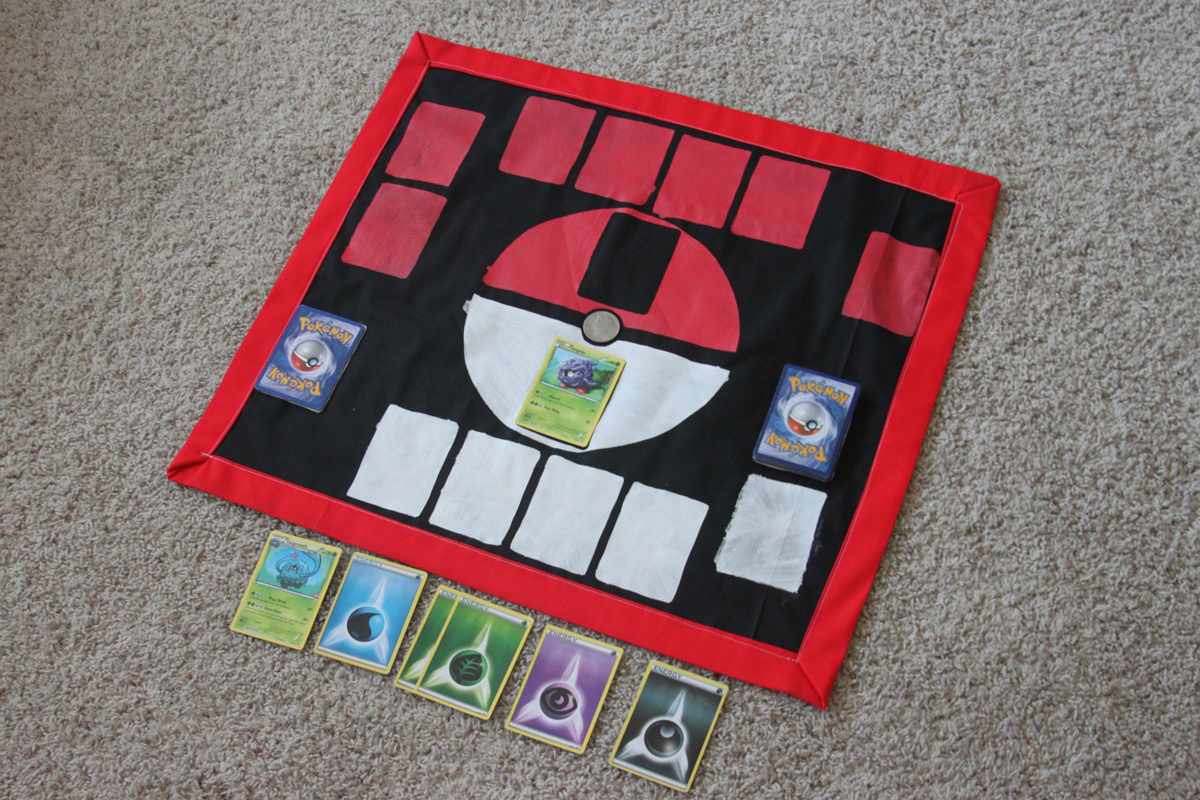 Pokemon Card Fabric Game Board : 5 Steps (with Pictures) - Instructables