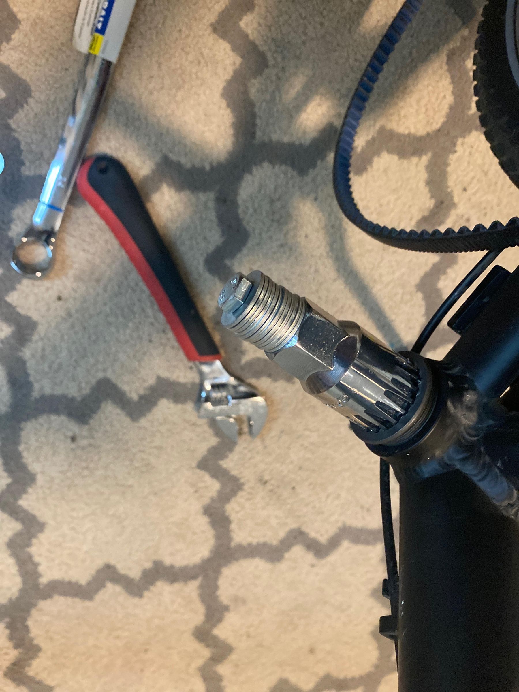 Seized Square-Taper Bottom Bracket Removal, the Knuckle-friendly Way ...