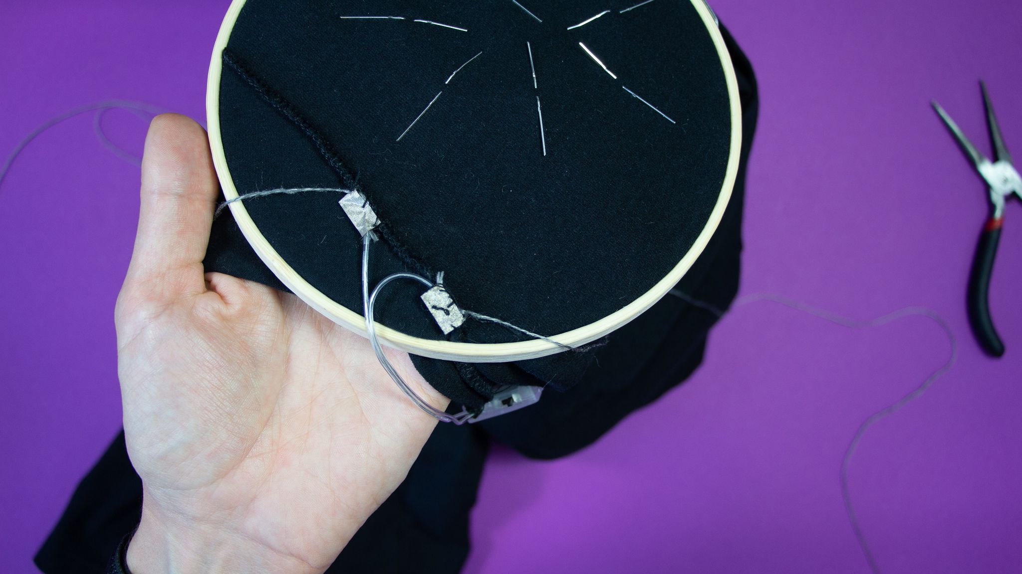 How to Sew LEDs Into a T-Shirt : 9 Steps (with Pictures) - Instructables