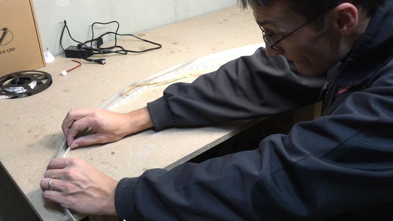 DIY: LED Workbench Light From LED Strips : 7 Steps (with Pictures ...