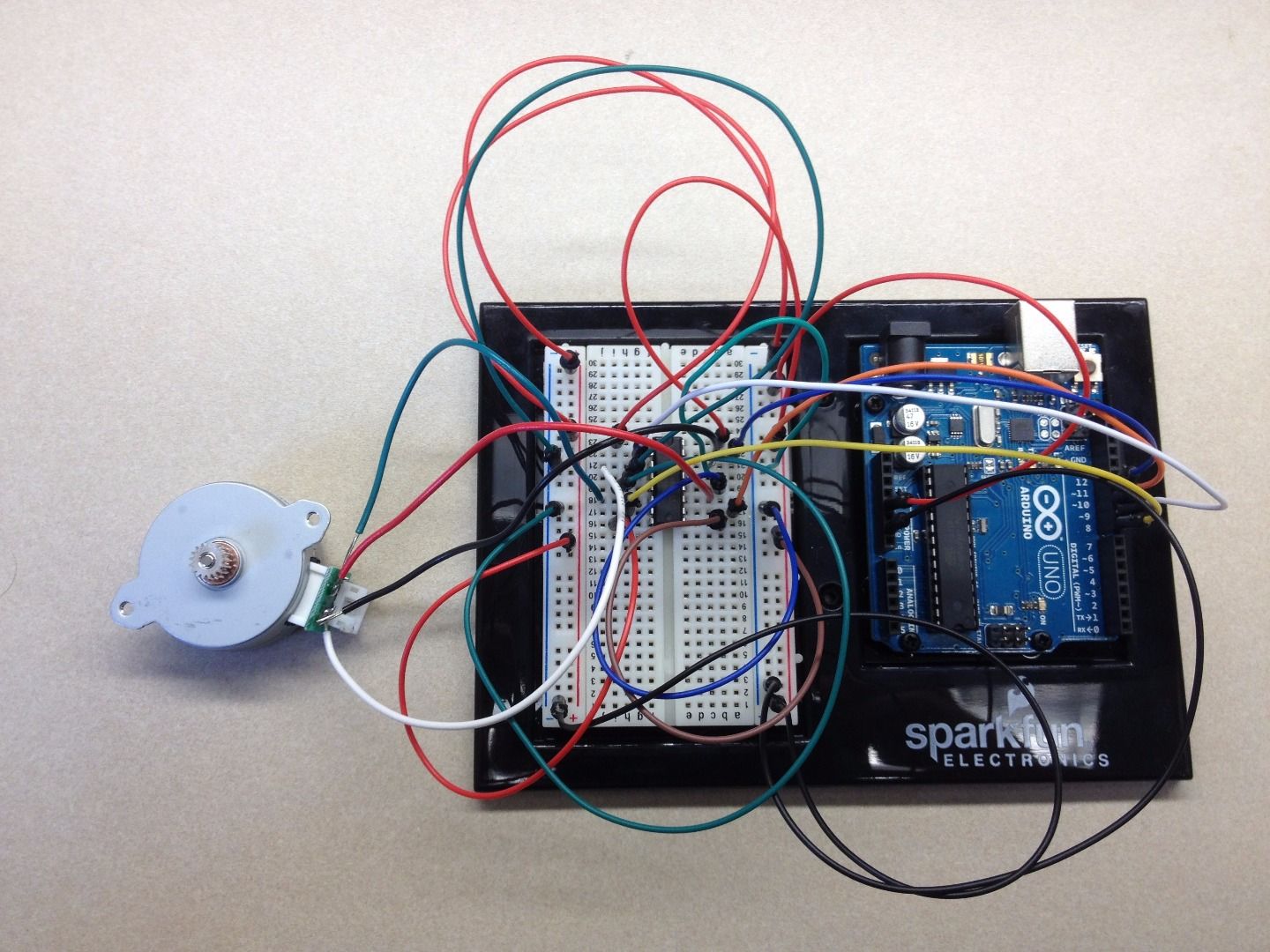 Controlling a Stepper Motor With an Arduino : 8 Steps (with Pictures ...