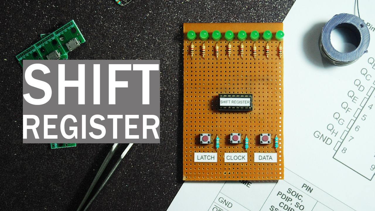 Shift Registers: How Do They Work? : 5 Steps (with Pictures ...