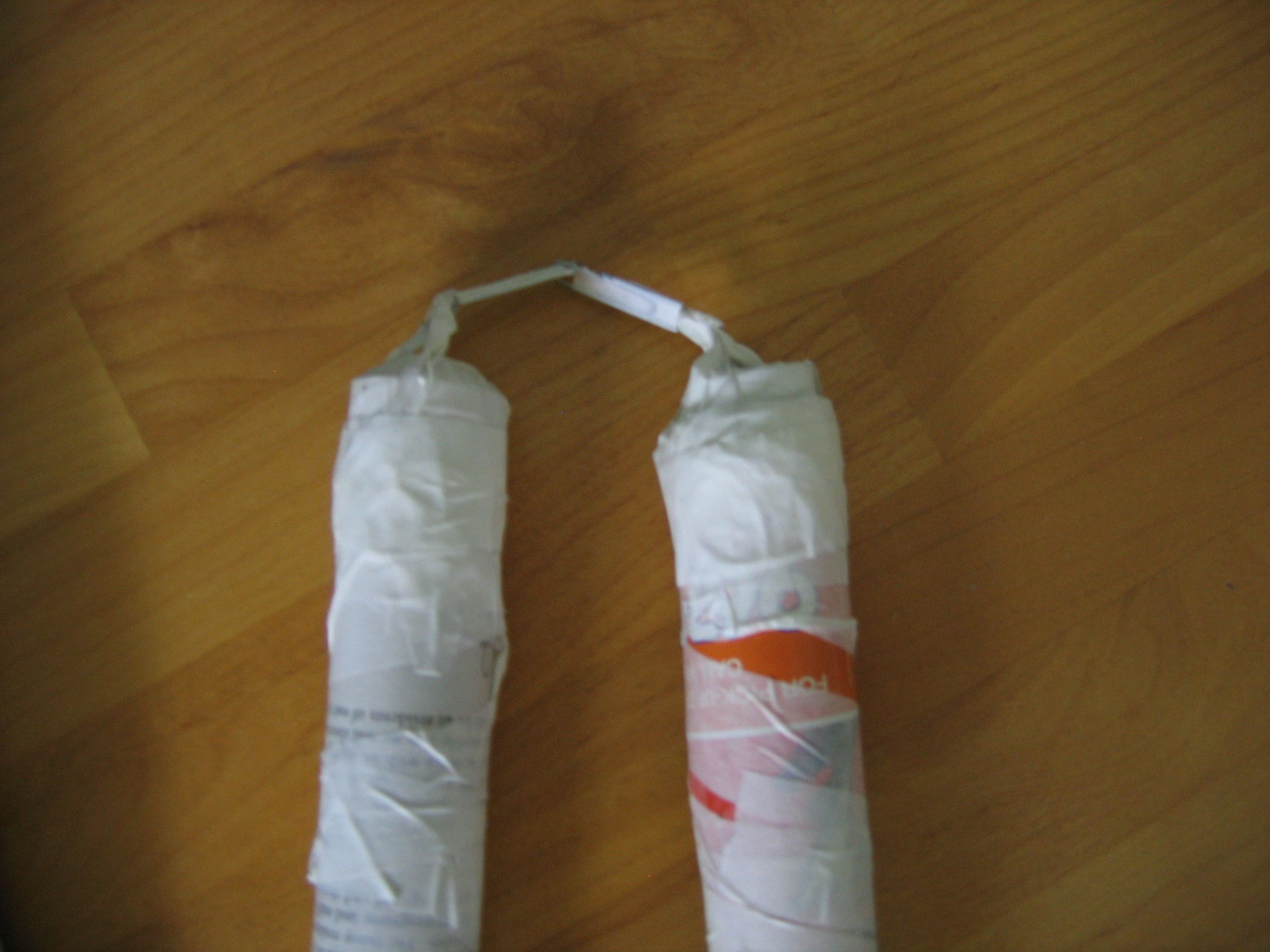 Cubicle Defence: News Paper Nunchucks! : 3 Steps - Instructables