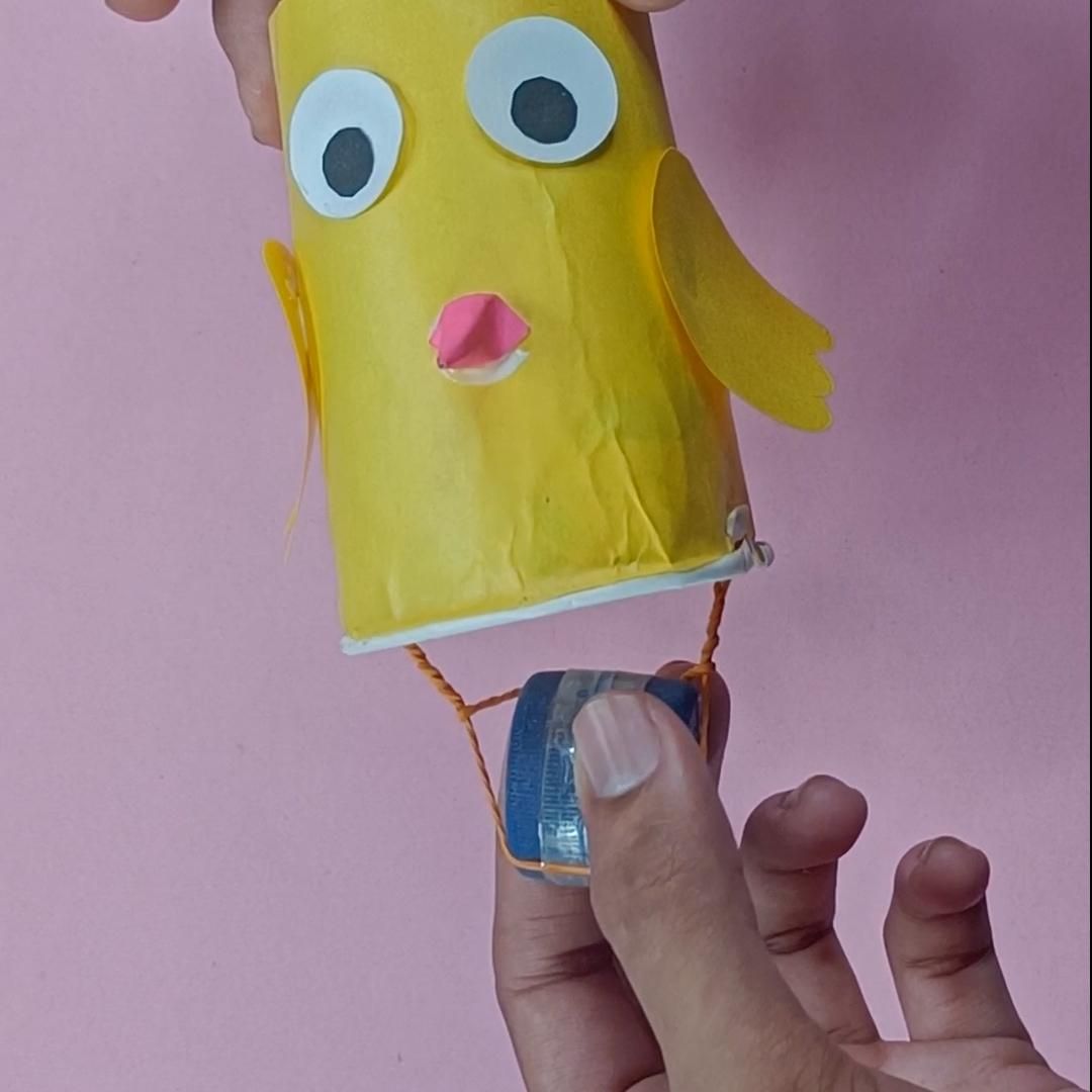 DIY Rubber Band Powered Moving Toy : 6 Steps (with Pictures ...