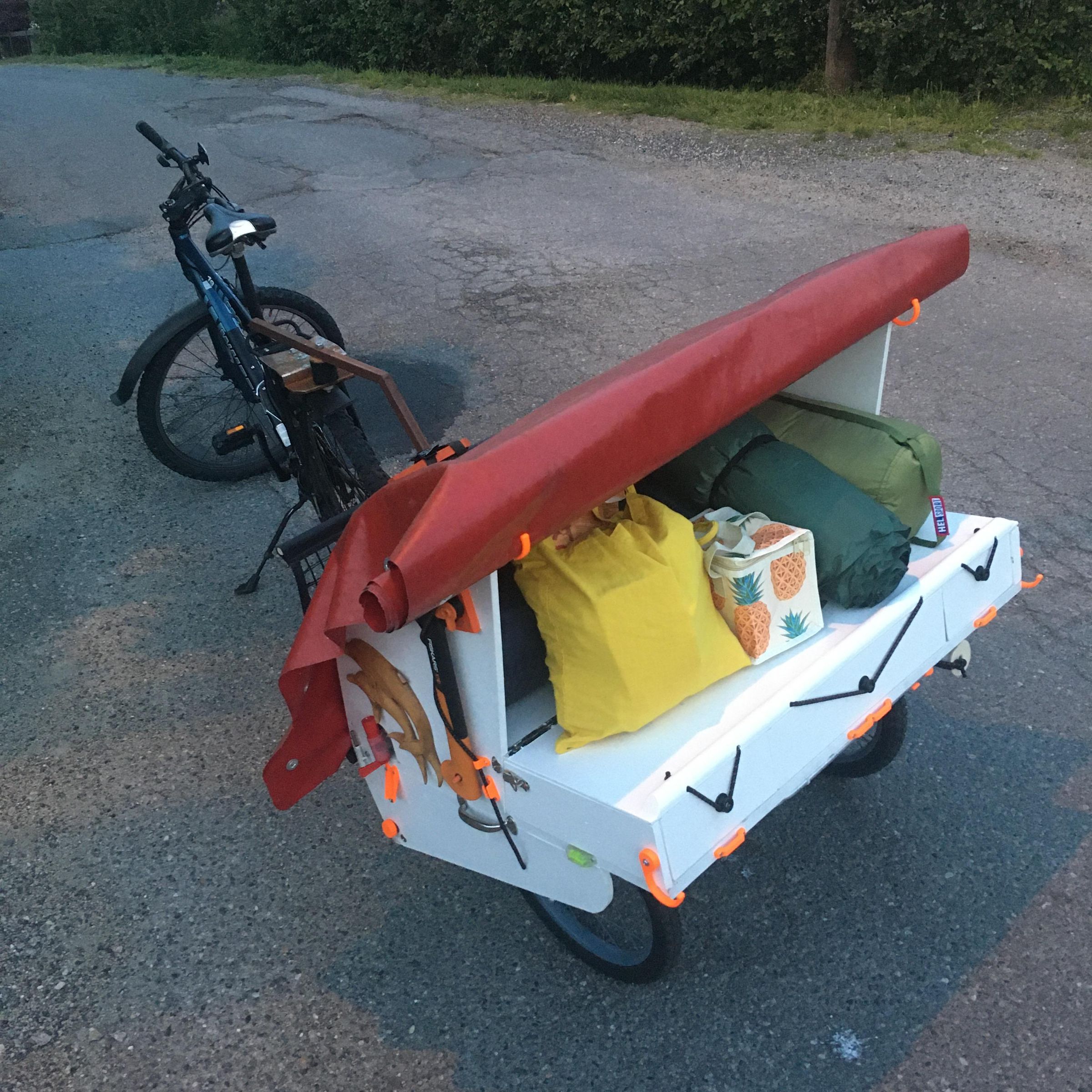 Quarter Camper, a Bike Caravan : 13 Steps (with Pictures) - Instructables