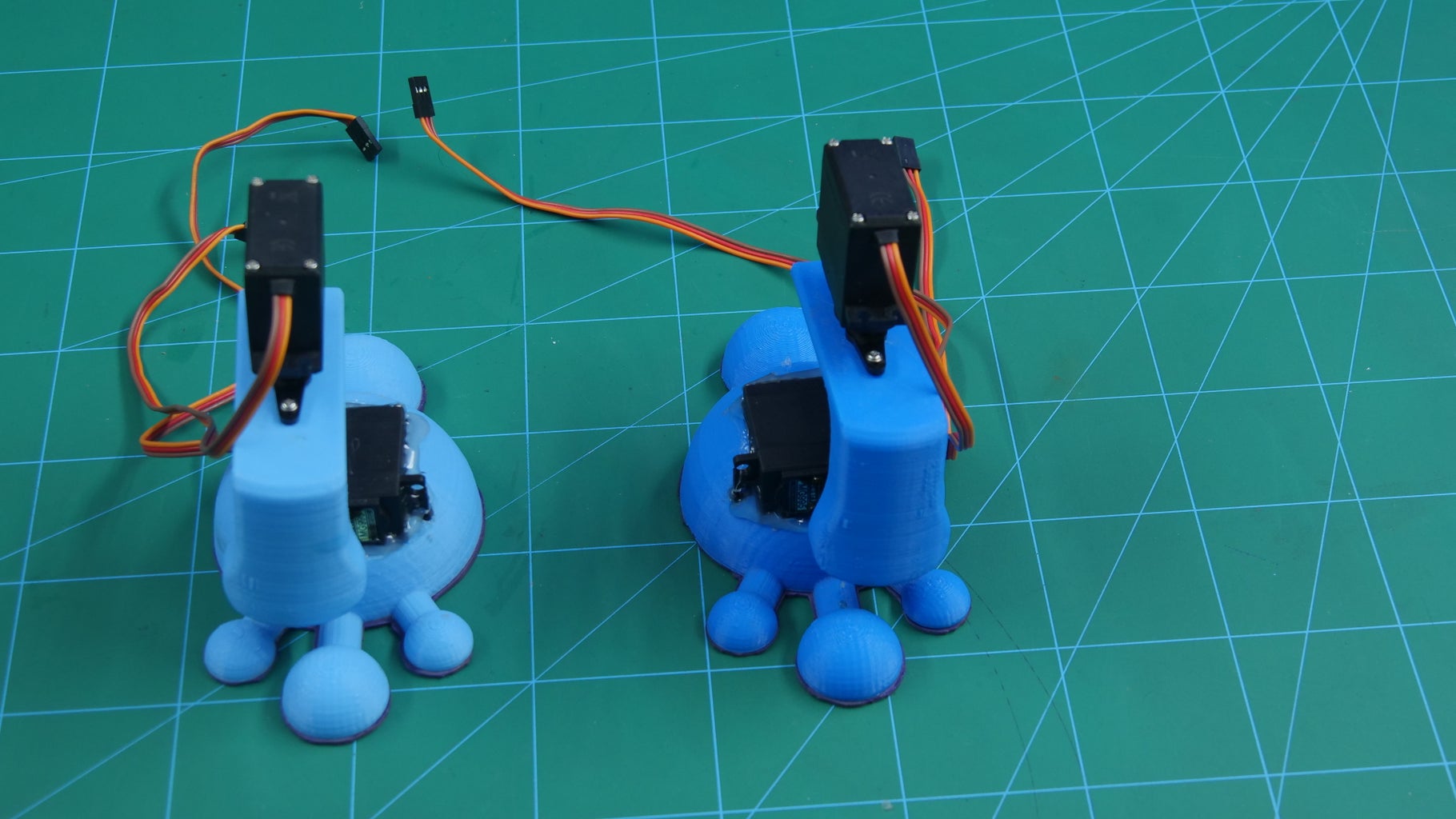 Autonomous Biped Robot Using Arduino Based Embedded Platform 10 Steps With Pictures 7004