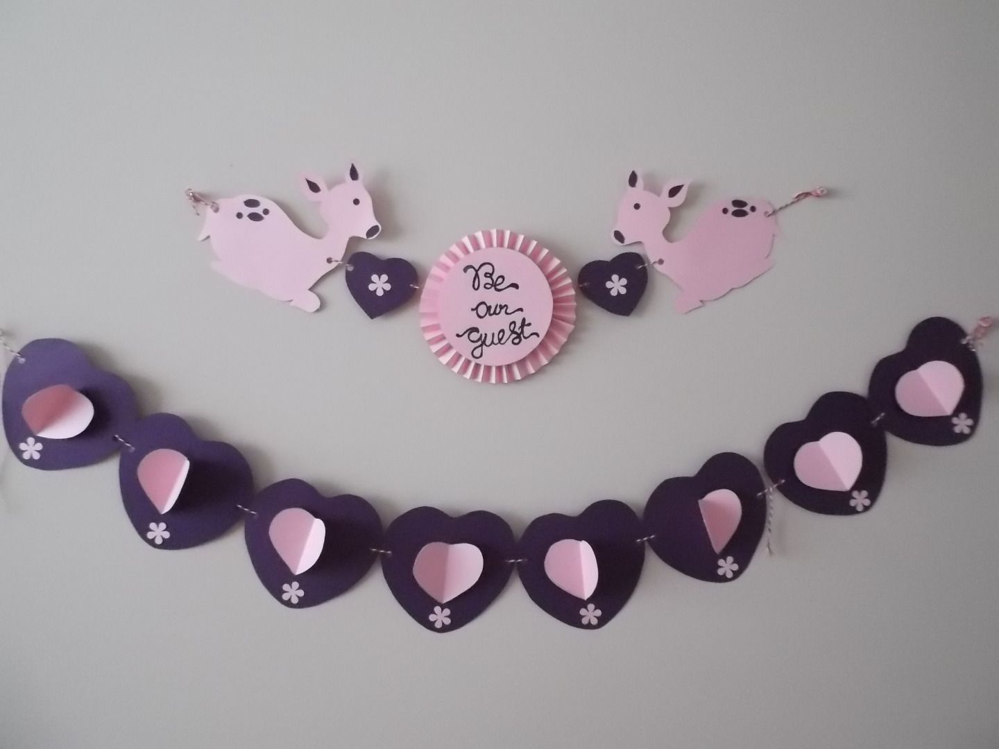 Be Our Guest Wedding Guest Sign Garland - Instructables