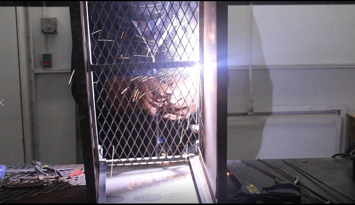 Dumpster Fire Pit (easy Welding Project) : 12 Steps (with Pictures ...