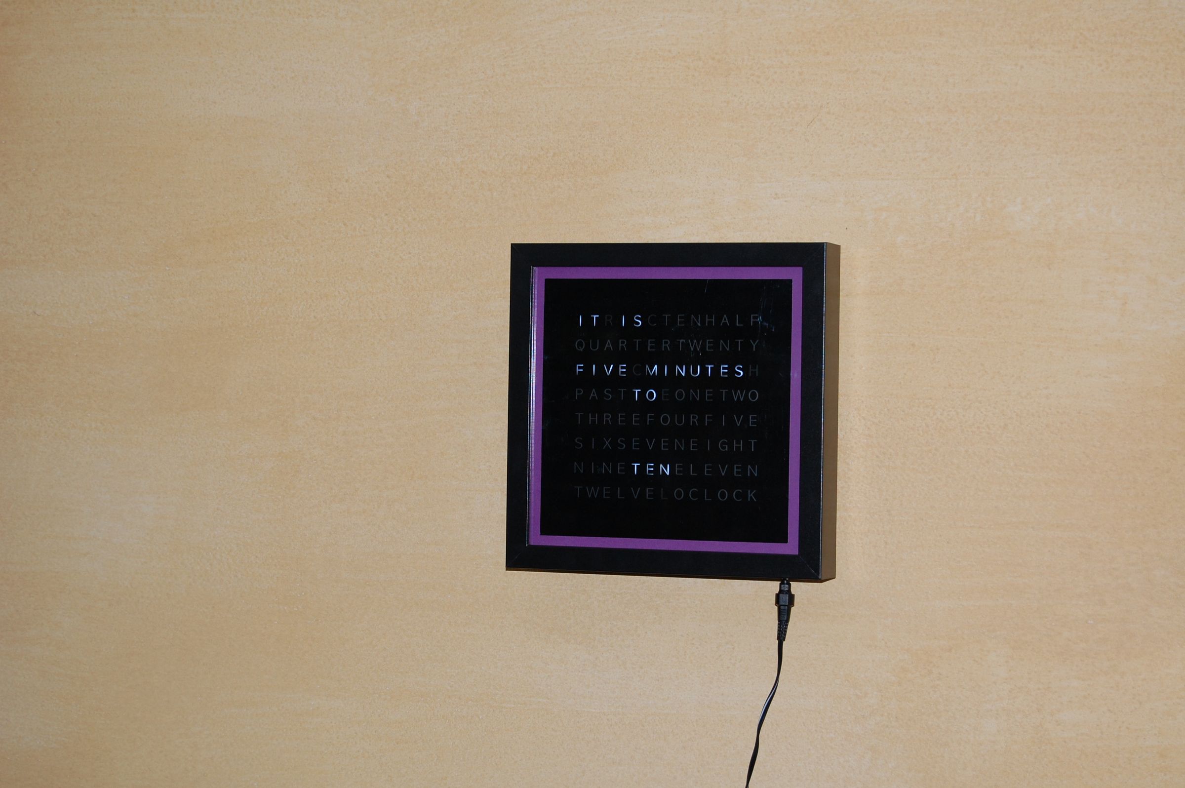 My Arduino WordClock : 15 Steps (with Pictures) - Instructables