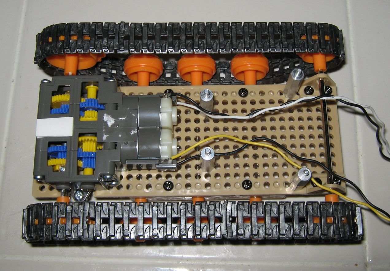IR Remote Controlled Tracked Robot : 10 Steps - Instructables