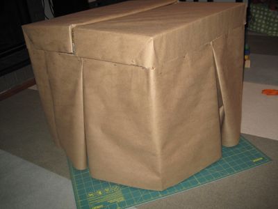 How to Build a Cardboard Ottoman With Storage : 7 Steps (with Pictures ...