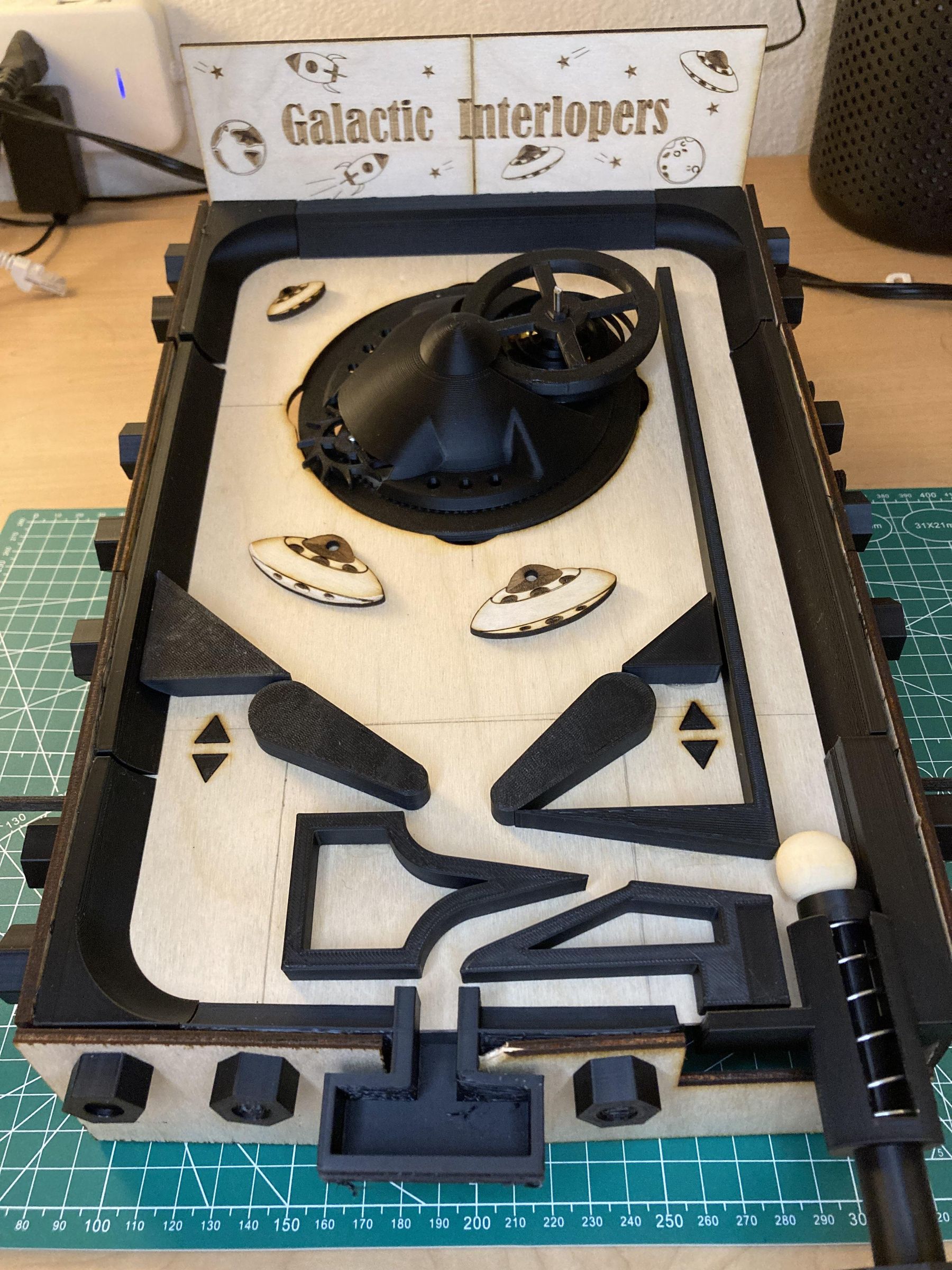 Miniature Mechanical Pinball Arcade Machine : 15 Steps (with Pictures ...