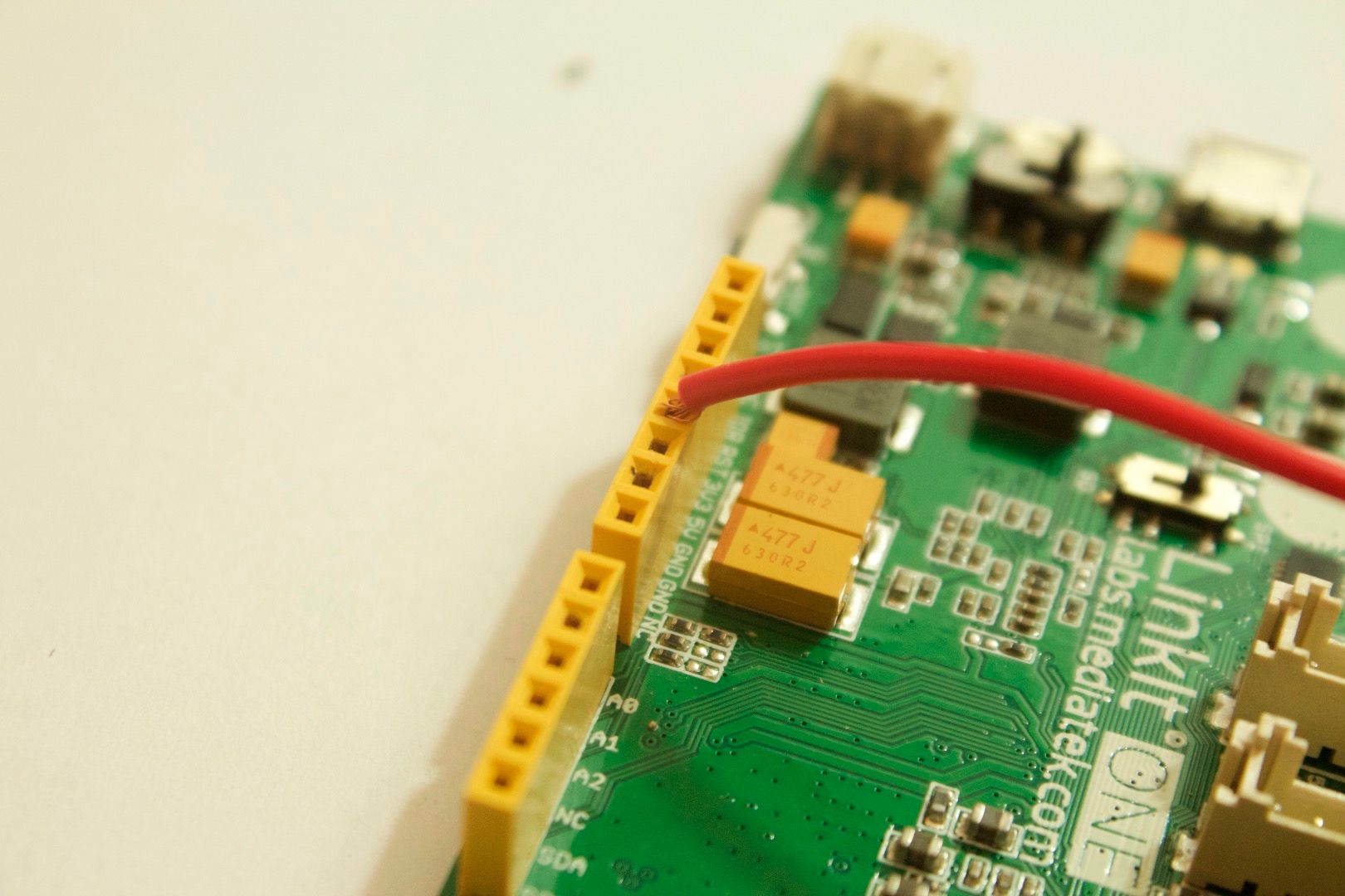 LinkIt One Flex Sensor : 6 Steps - Instructables