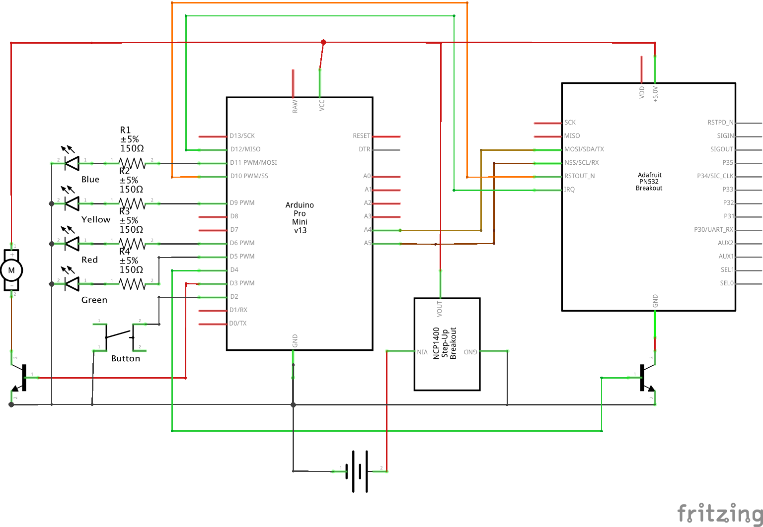 NFC Habit Tracker "Dory" - Arduino Wearable, Gadget : 5 Steps (with ...