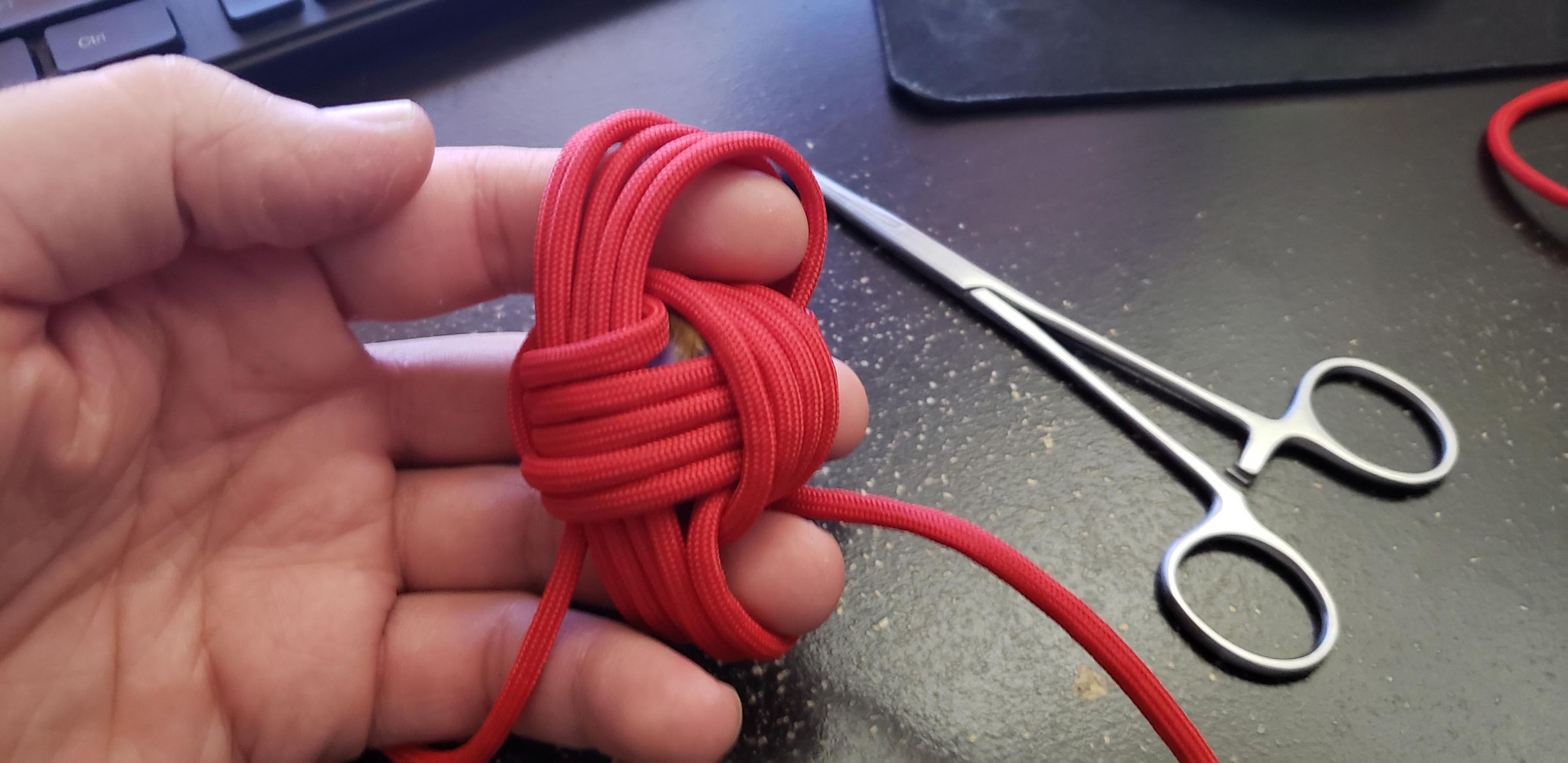 Tygra's Bolo-Whip With Paracord in 16 Plait : 9 Steps (with Pictures ...